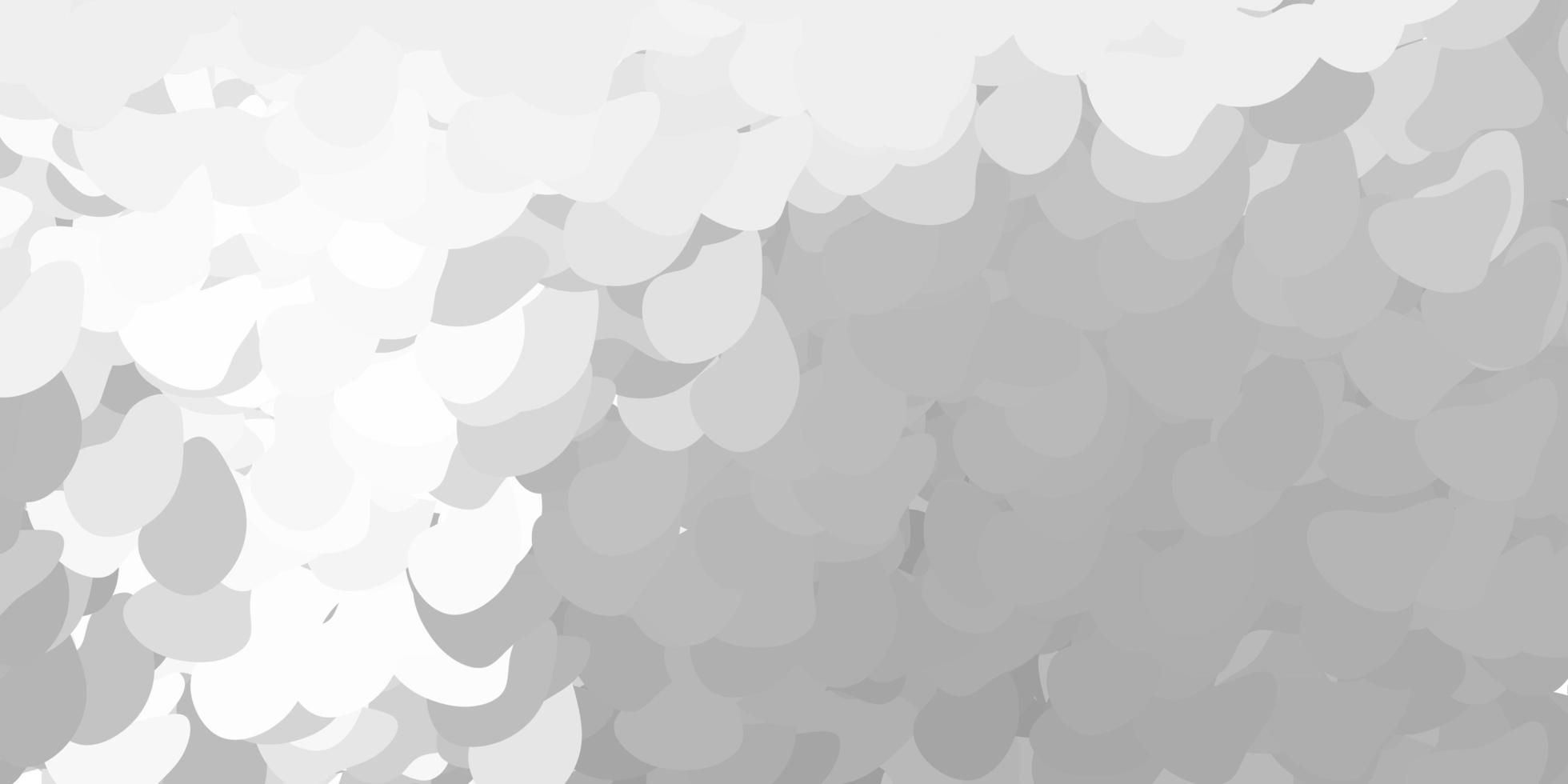 Dark gray vector pattern with abstract shapes. 1864977 Vector Art at ...