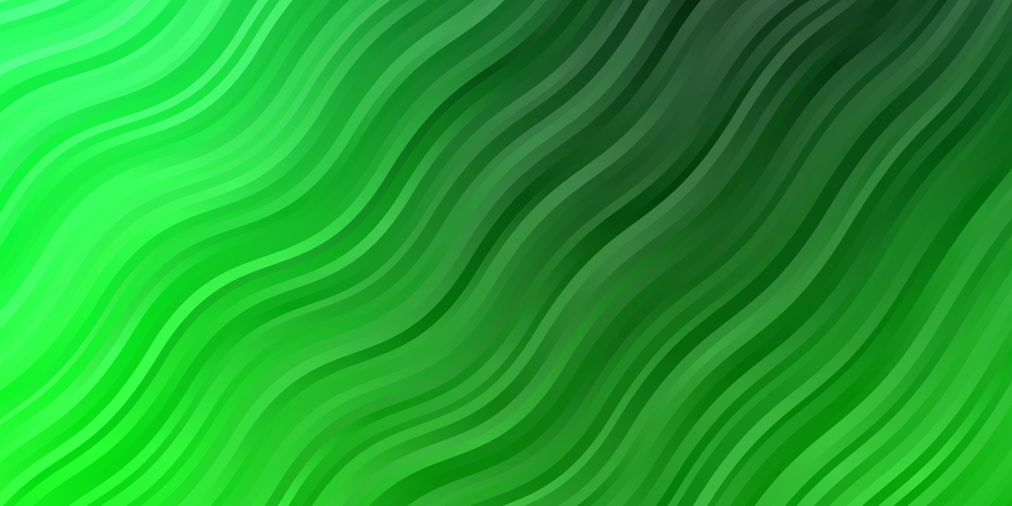 Dark Green vector template with curves. 1865212 Vector Art at Vecteezy