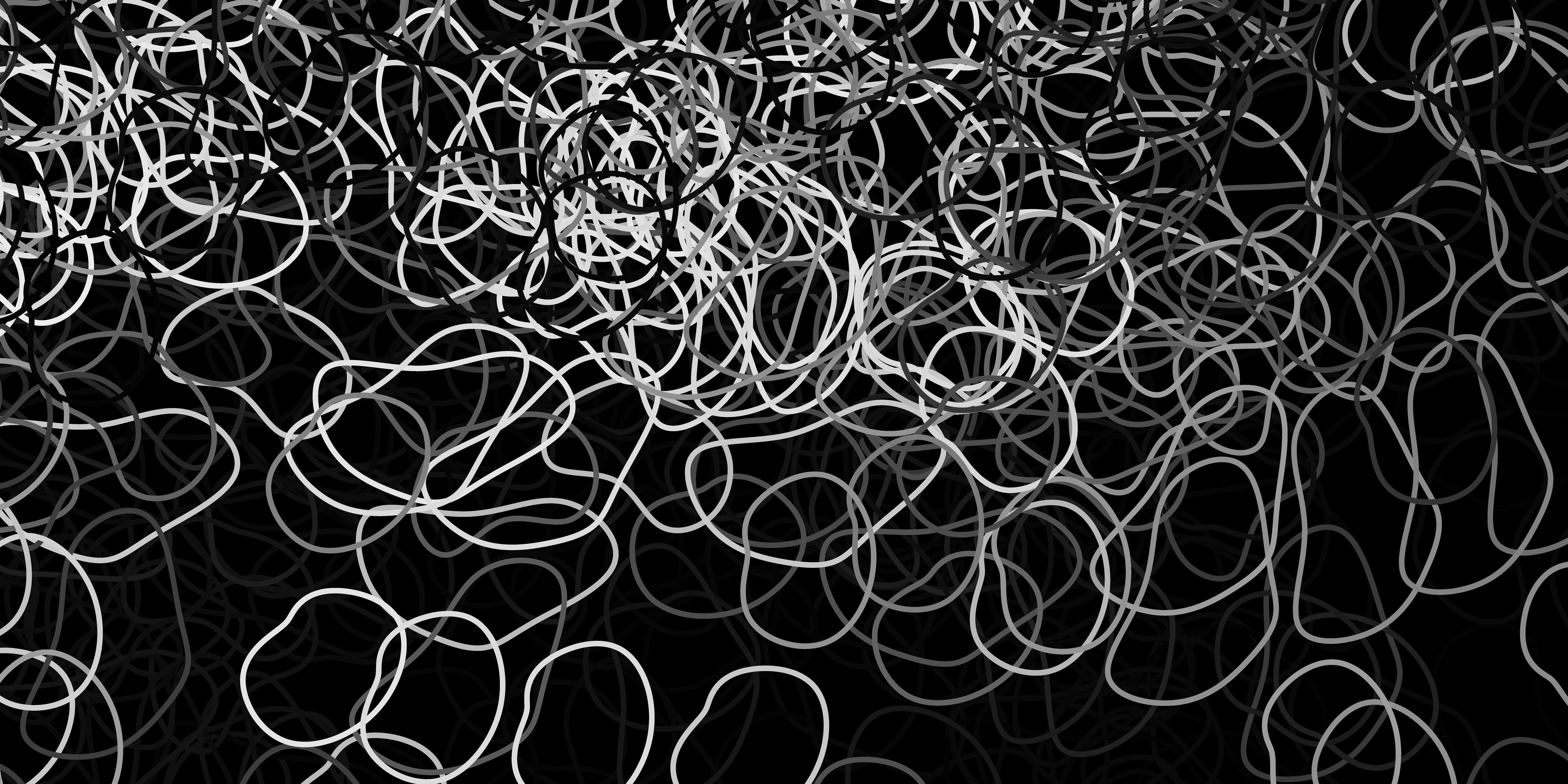 Dark gray vector pattern with abstract shapes. 1865487 Vector Art at ...