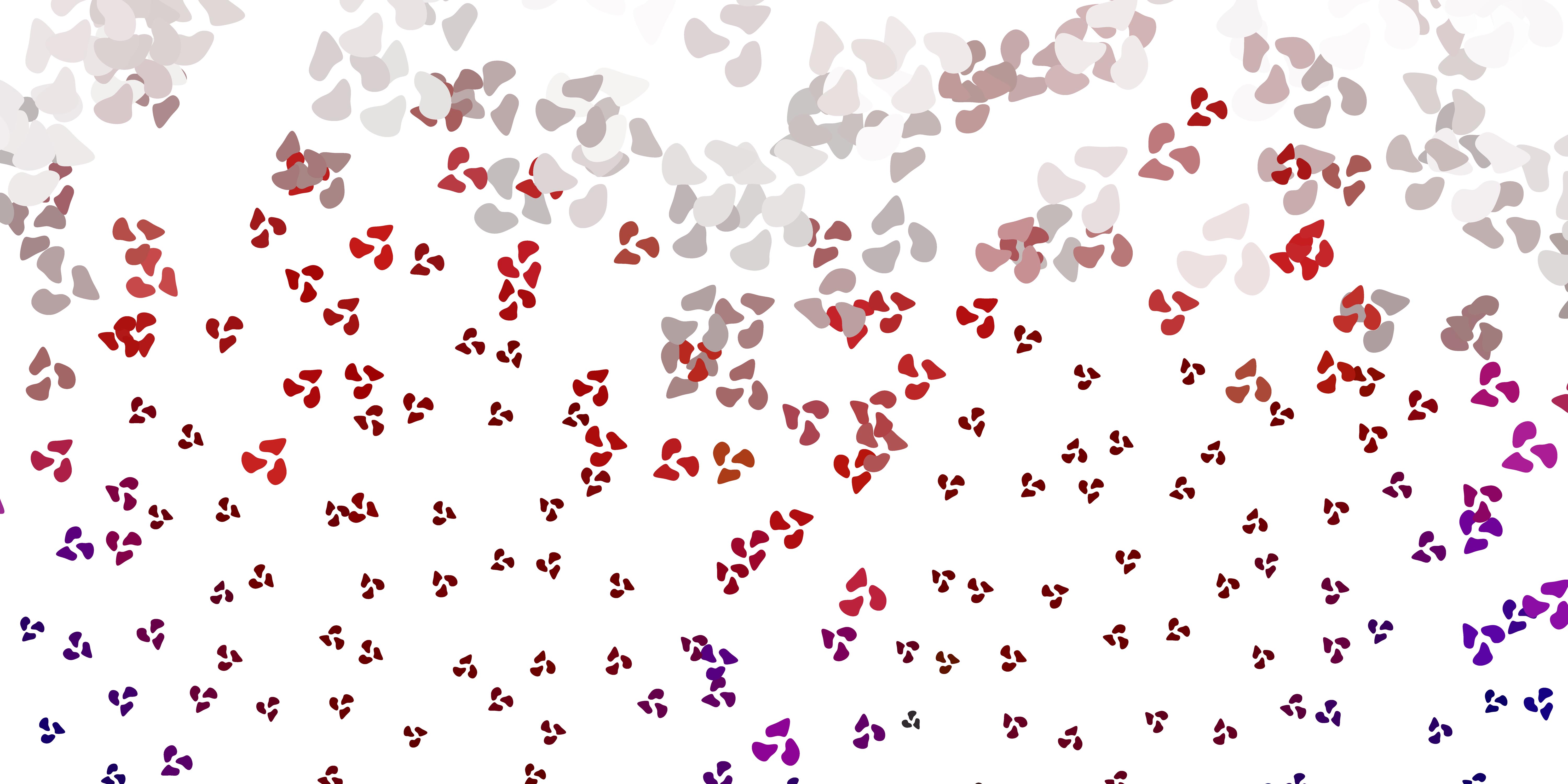 Light Red Vector Background With Random Forms 1866809 Vector Art At Vecteezy