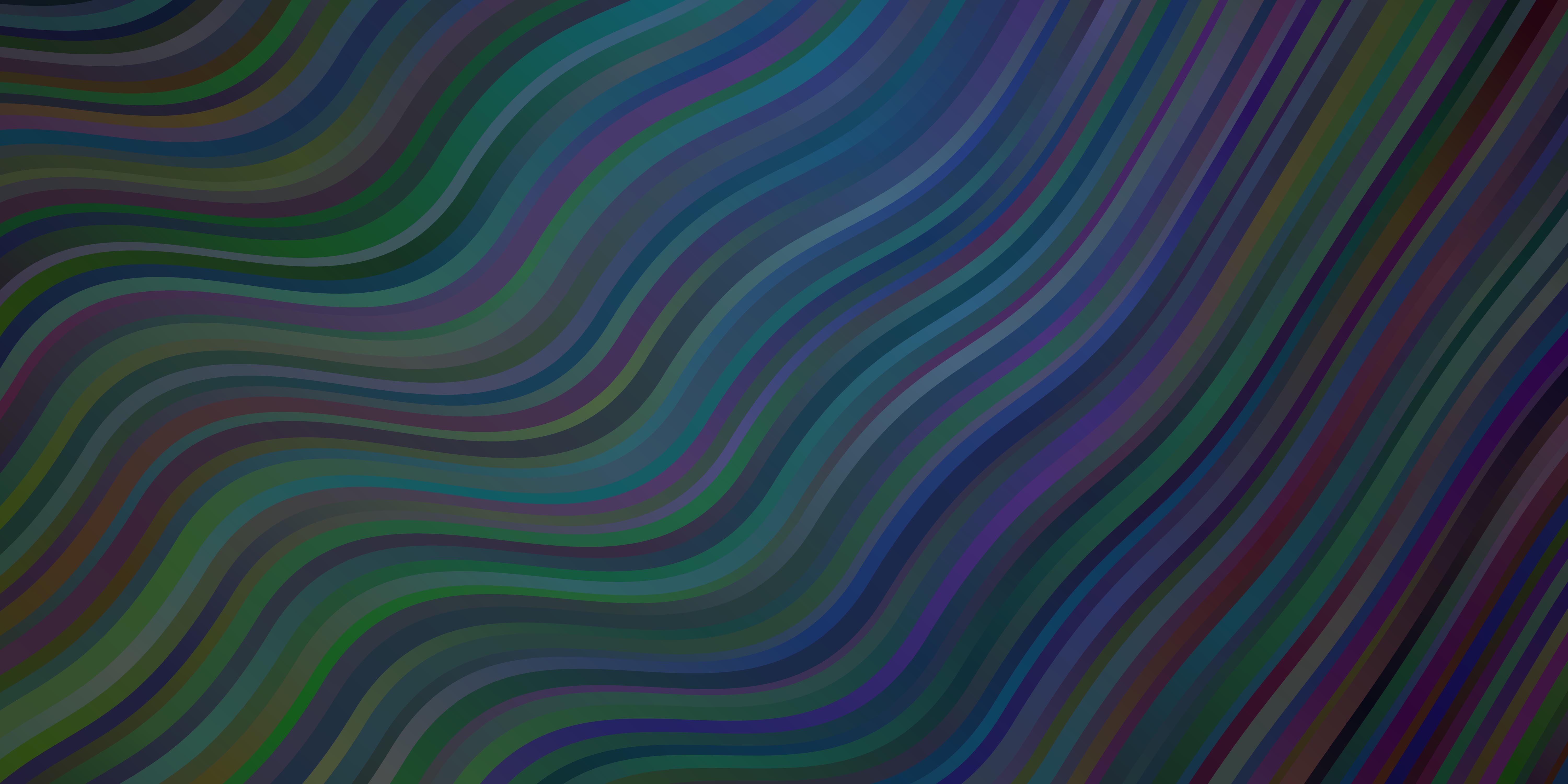 Dark Blue Green Vector Pattern With Curves 1867042 Vector Art At Vecteezy