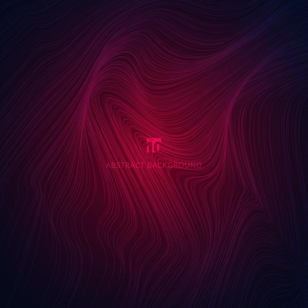 Abstract wave or wavy lines texture pink gradient background. 1873055 ...