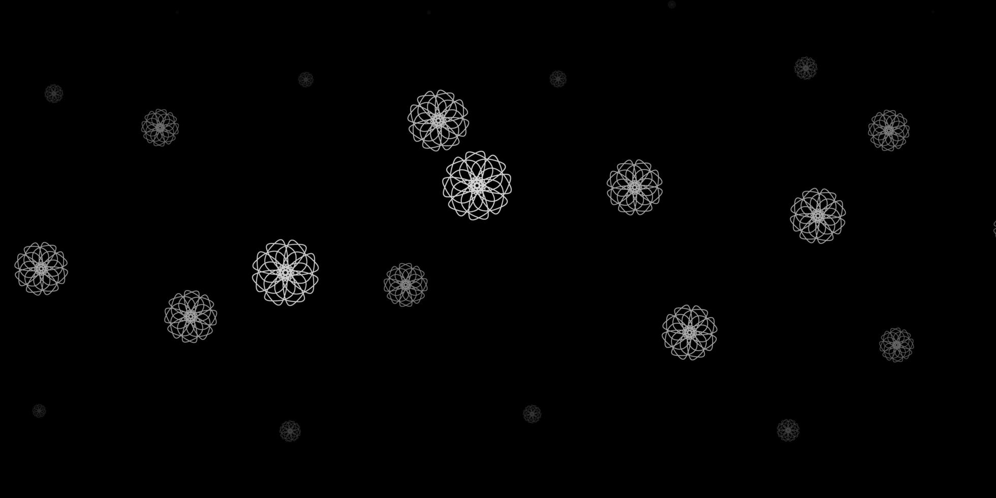 Dark Gray vector pattern with abstract shapes. 1875036 Vector Art at ...