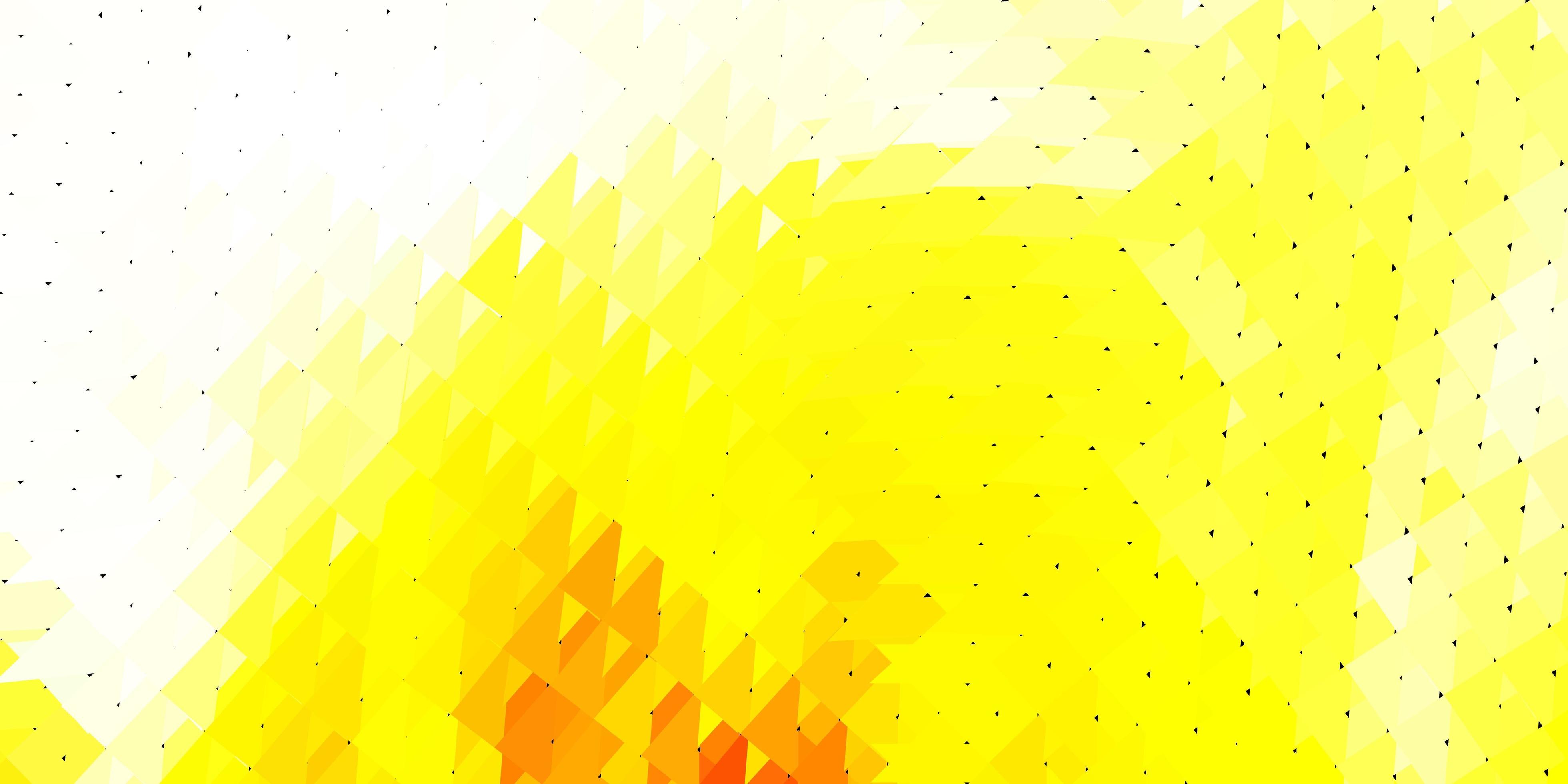 Light Orange Vector Abstract Triangle Background 1875284 Vector Art At Vecteezy