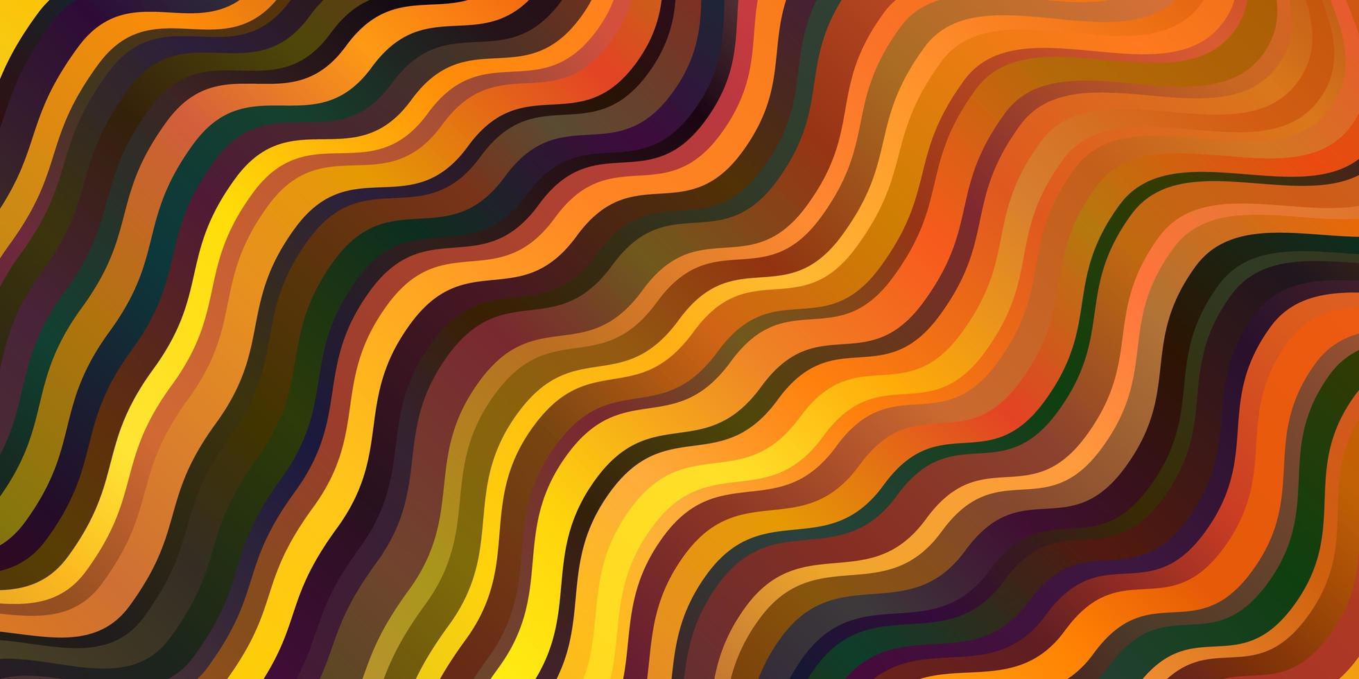 Dark Orange Vector Layout With Circular Arc 1875432 Vector Art At Vecteezy