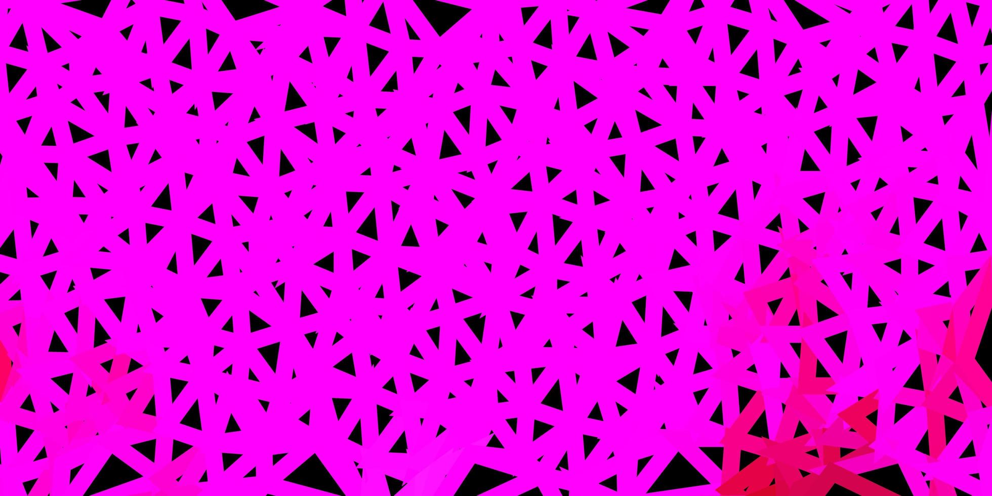 Light pink vector abstract triangle template. 1876287 Vector Art at ...