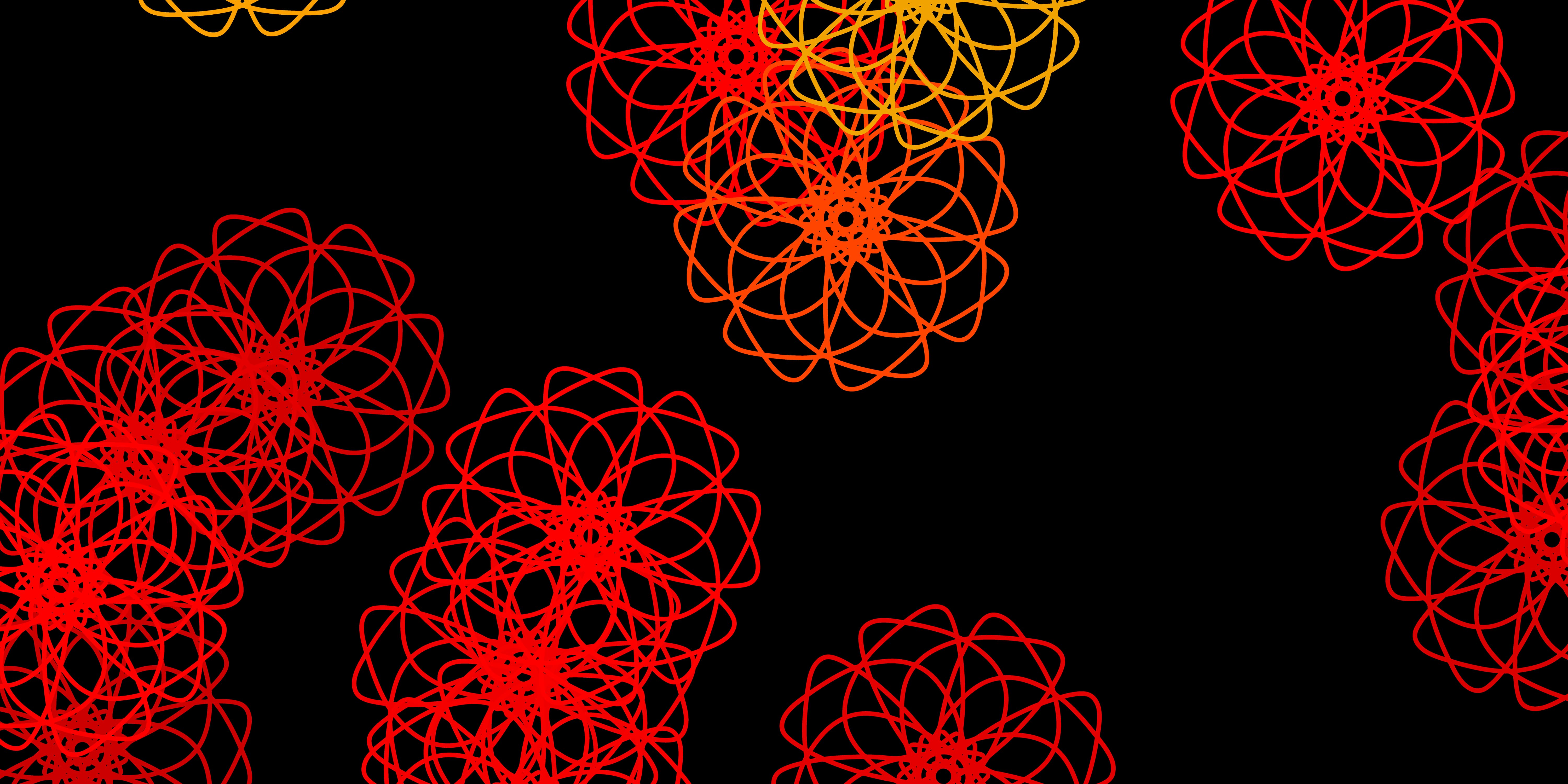 Dark Orange Vector Background With Random Forms 1876579 Vector Art At Vecteezy