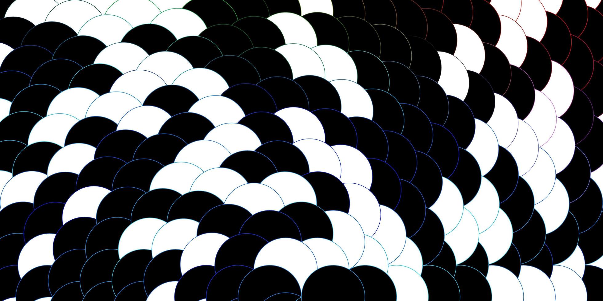 Dark Multicolor Vector Texture With Disks 1876588 Vector Art At Vecteezy