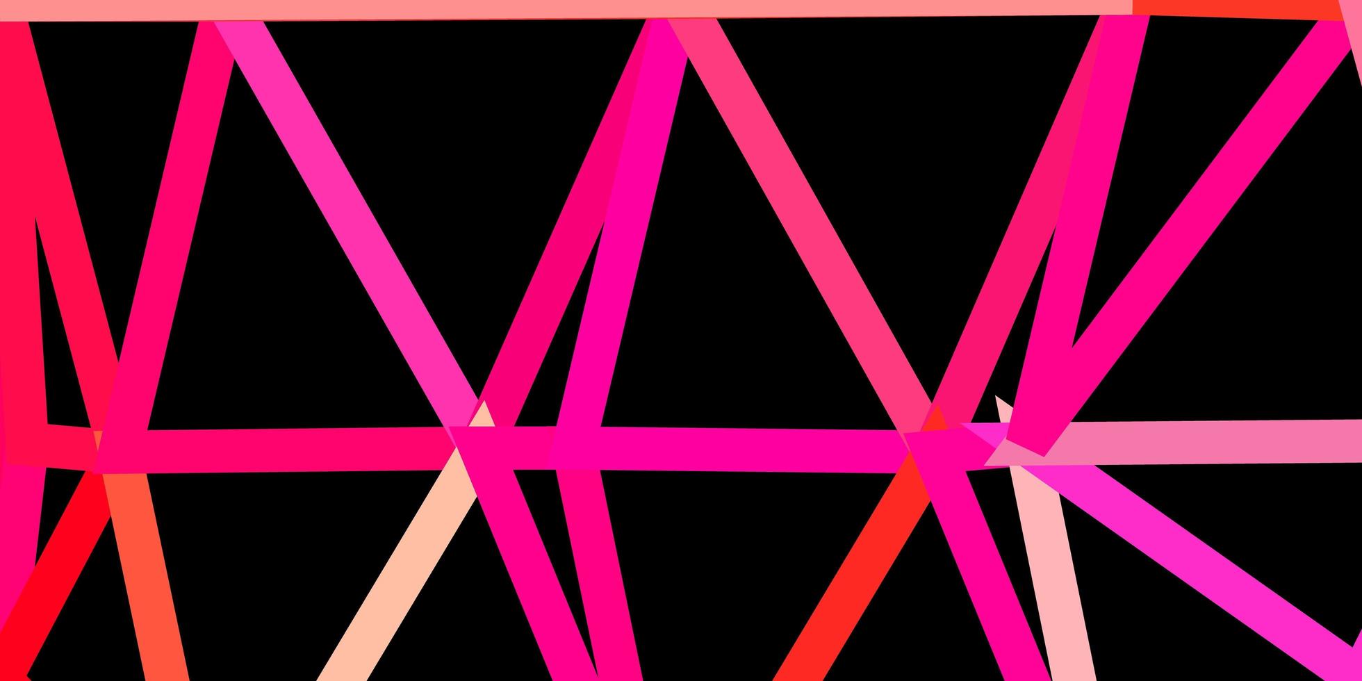 Light pink vector abstract triangle backdrop. 1887811 Vector Art at ...