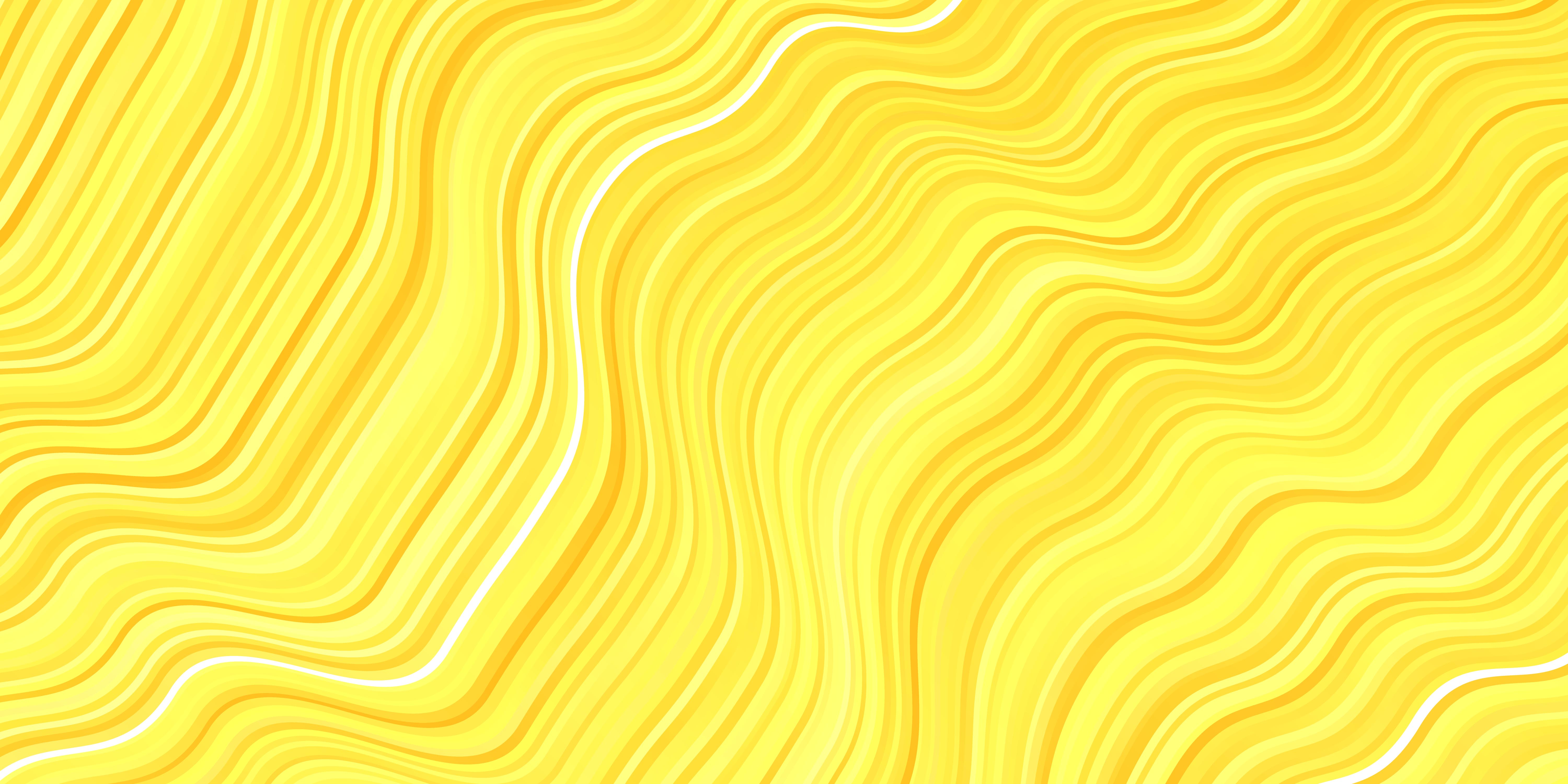 Light Yellow vector pattern with wry lines. 1888096 Vector Art at Vecteezy