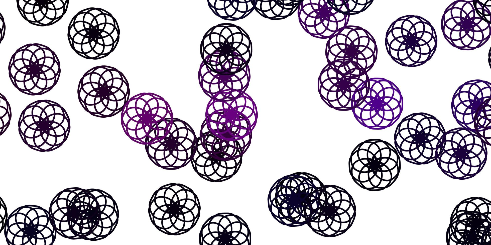 Light Purple vector layout with circle shapes. 1888163 Vector Art at ...