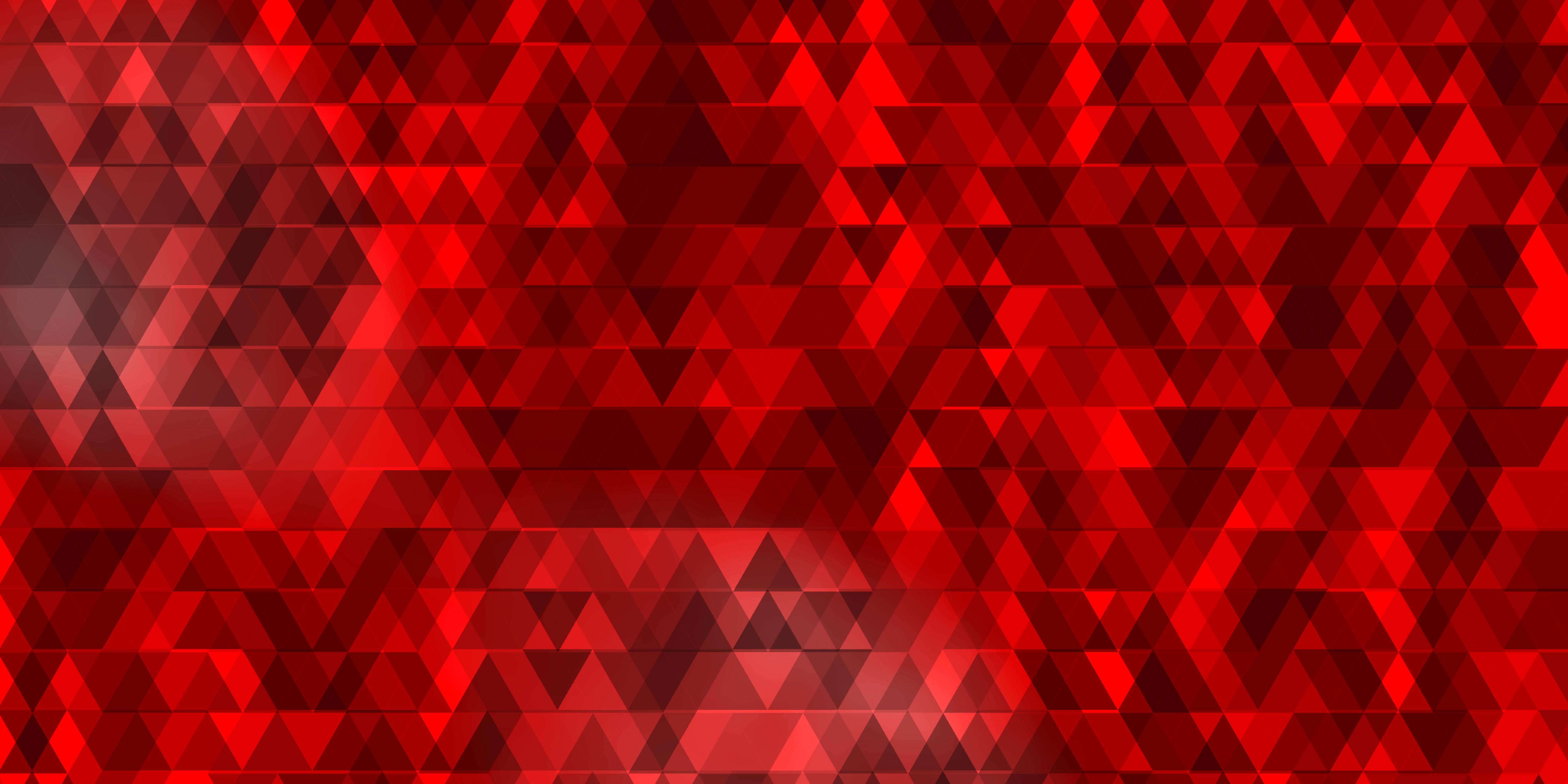 Light Red vector pattern with lines, triangles. 1888174 Vector Art at ...