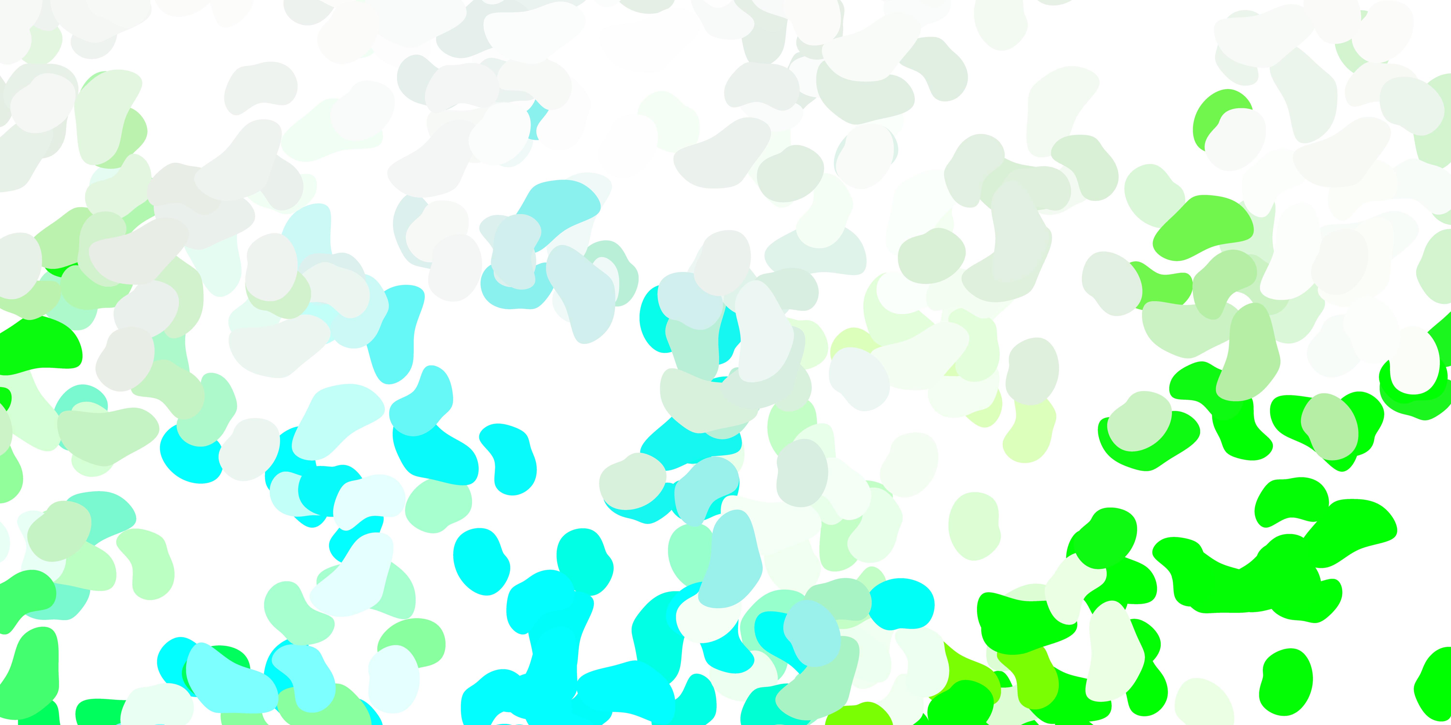 Light green vector template with abstract forms. 1888830 Vector Art at ...