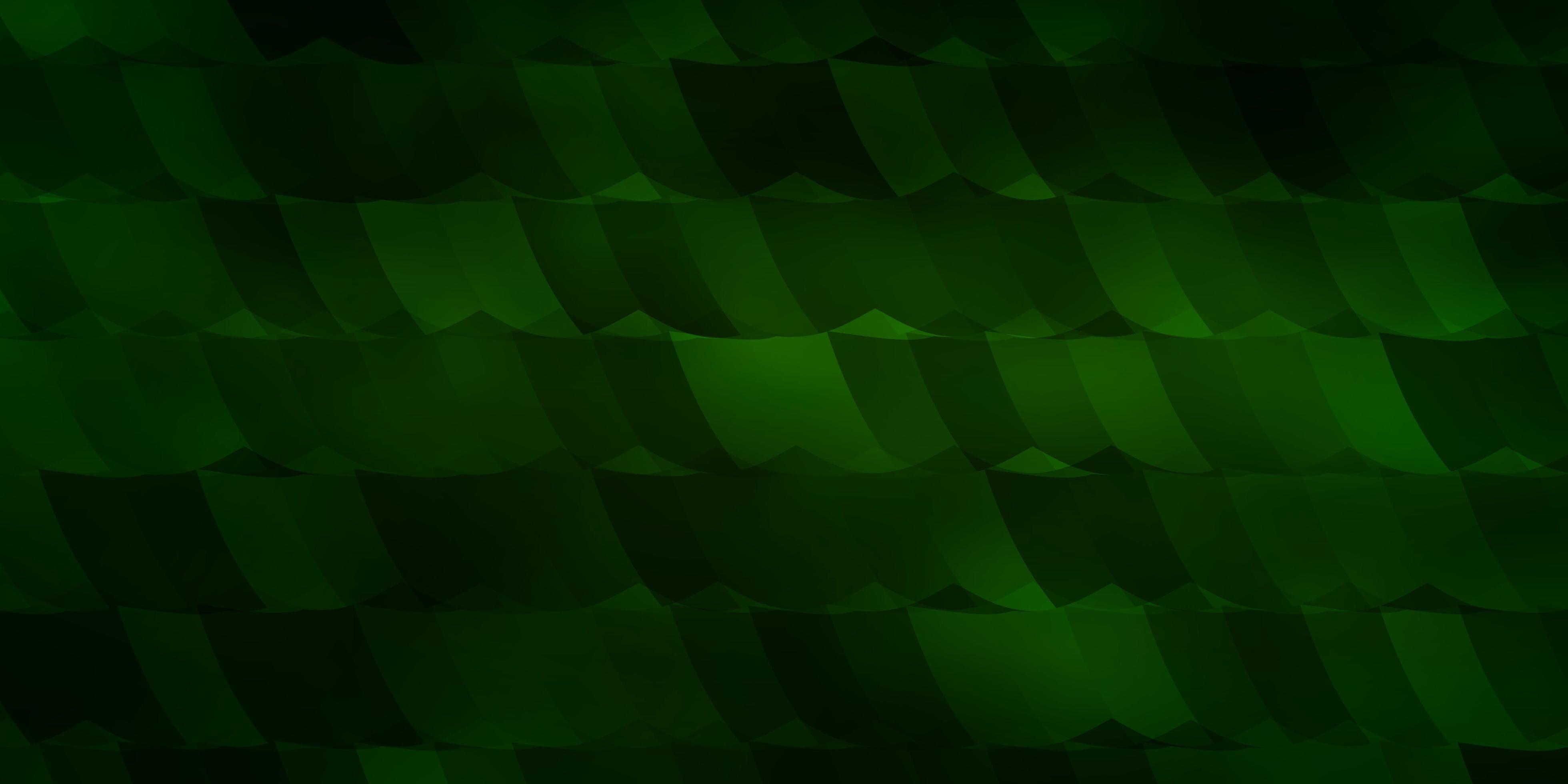 Dark Green Vector Background With Set Of Hexagons 1888836 Vector Art