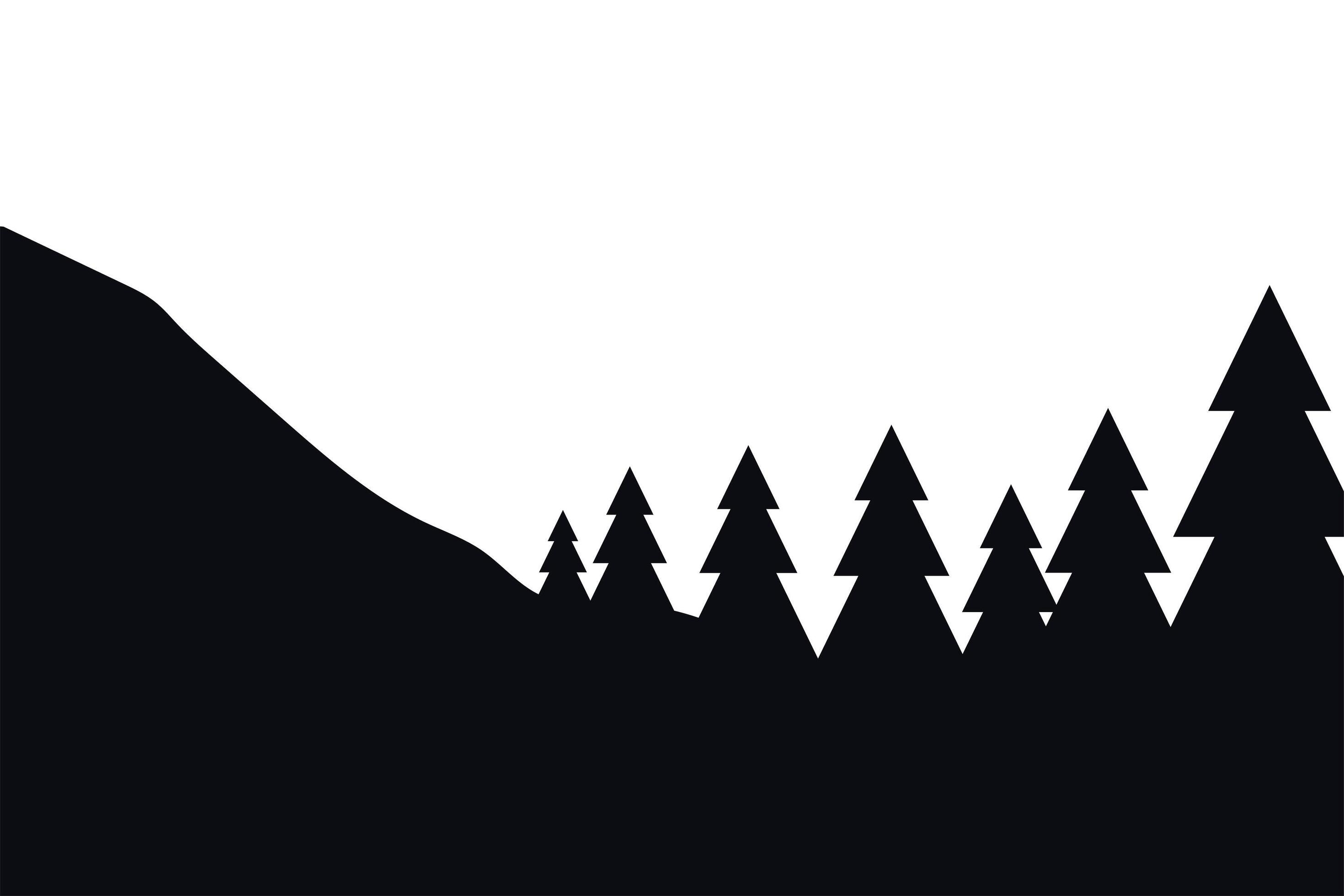 pine trees on mountain design 1889755 Vector Art at Vecteezy
