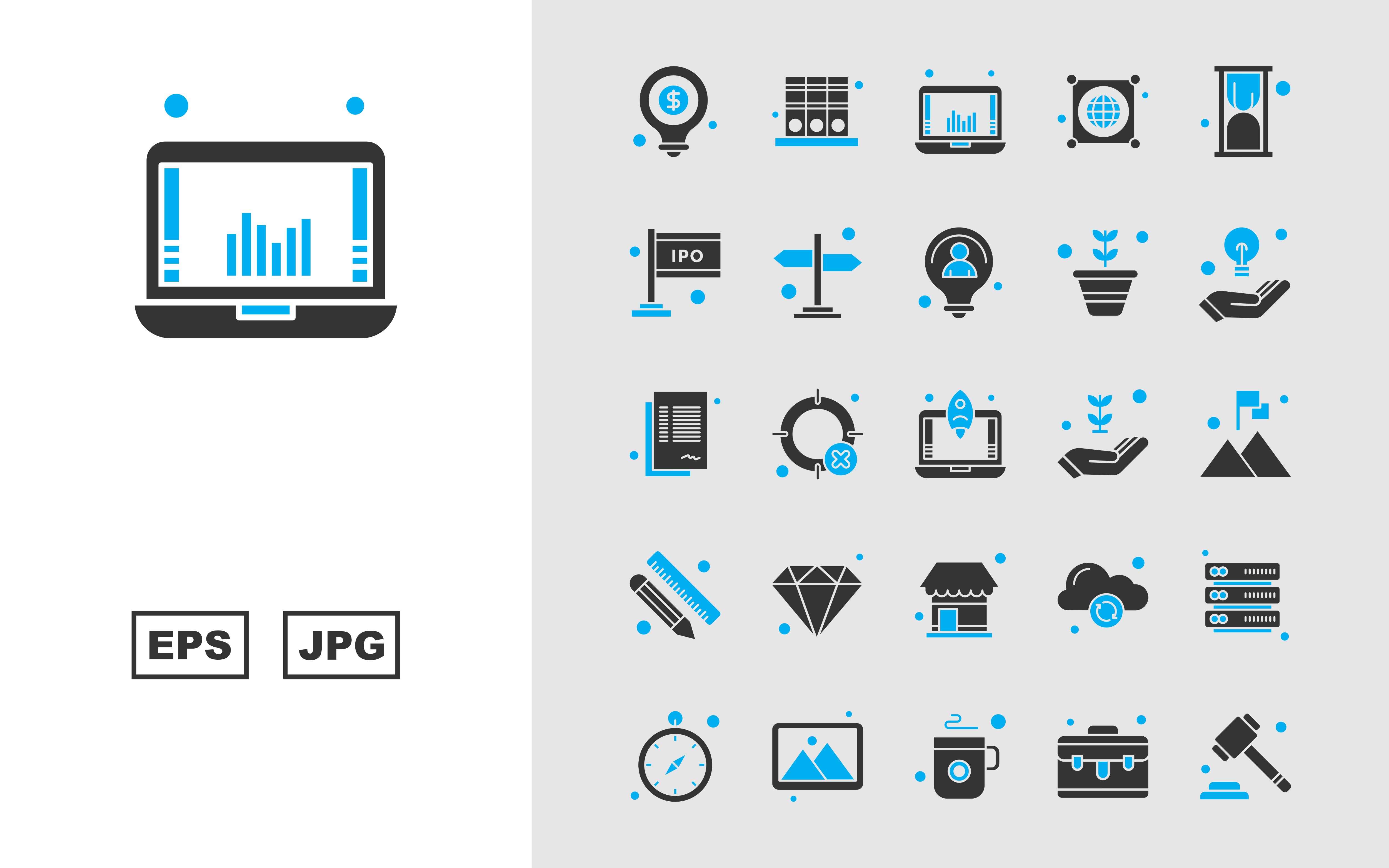 25 Premium Business Glyph Two Color Icon Pack 1894963 Vector Art at ...