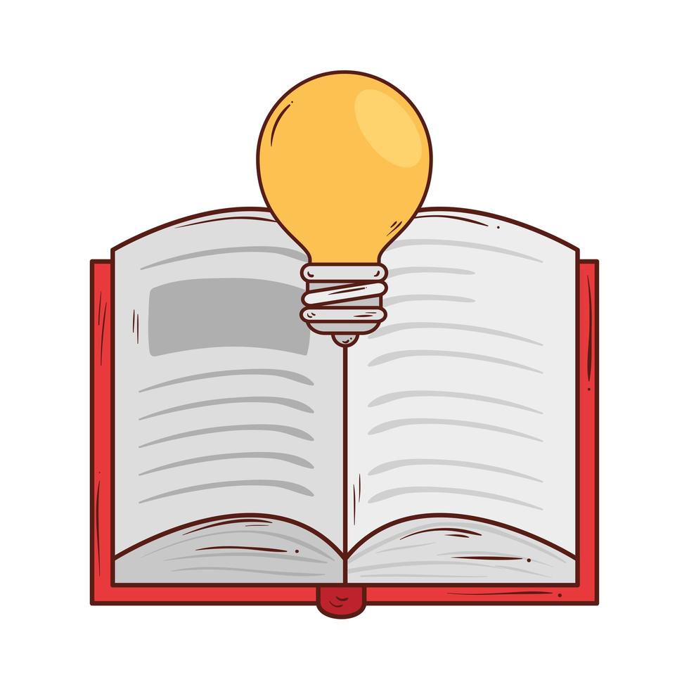 open book with light bulb, on white background 1895414 Vector Art at ... open book with light bulb, on white background 1895414 Vector Art at ...