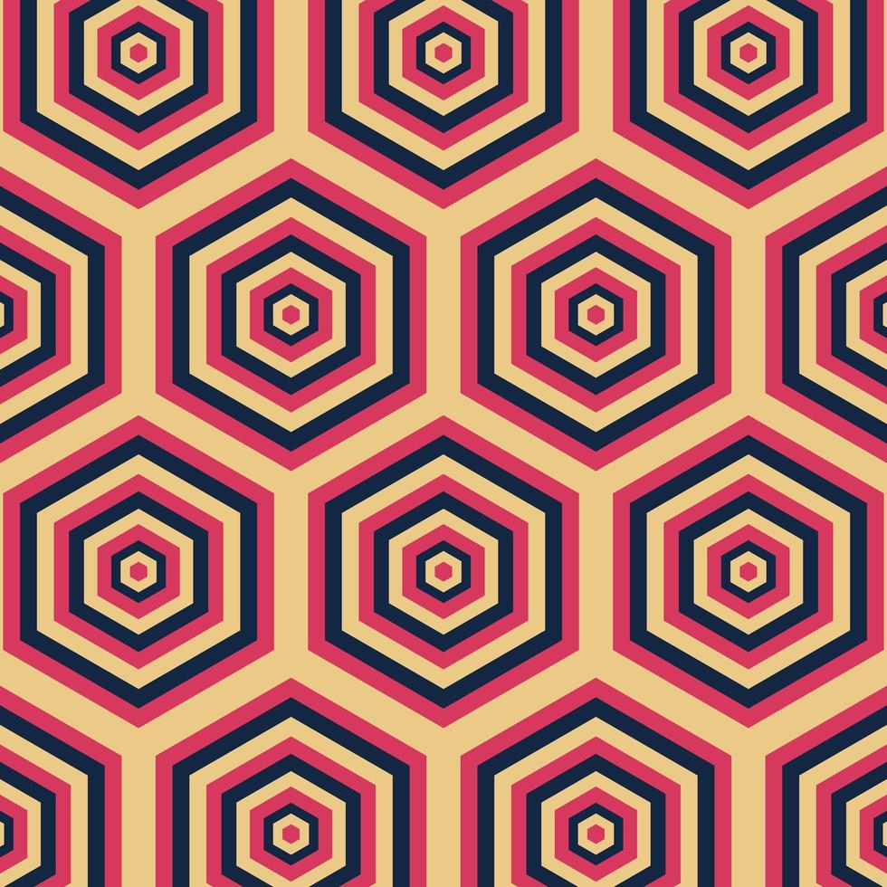 Retro geometric pattern vector, abstract retro background pattern. 1895635 Vector Art at Vecteezy