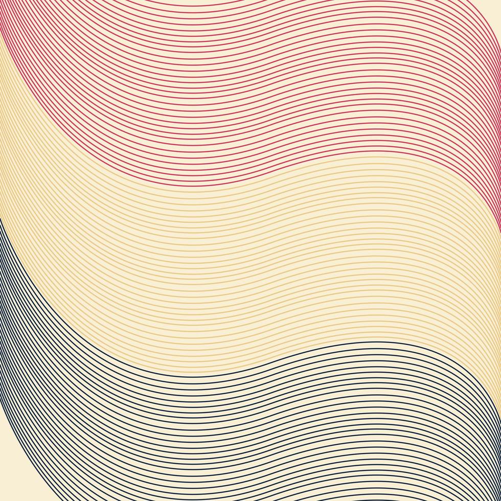 Retro geometric line art pattern vector, abstract retro background ... Retro geometric line art pattern vector, abstract retro background ...