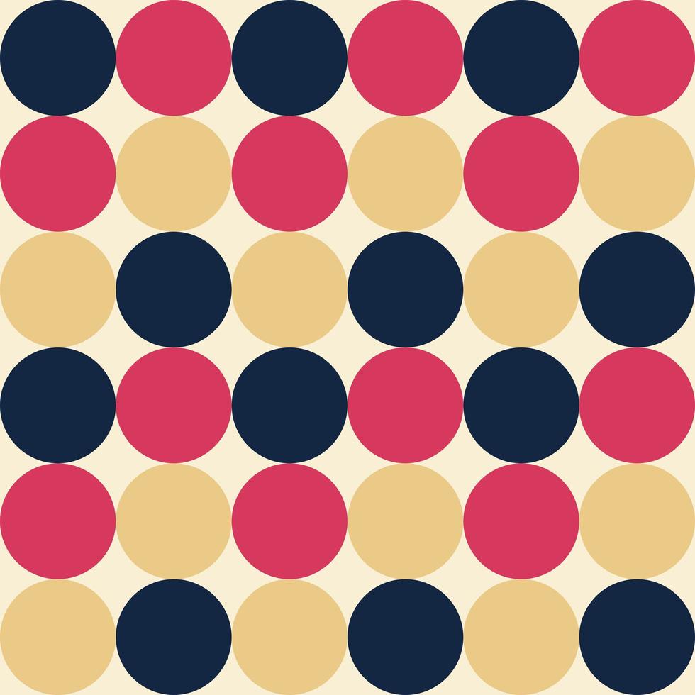 Retro Geometric Pattern Vector Abstract Retro Background Pattern