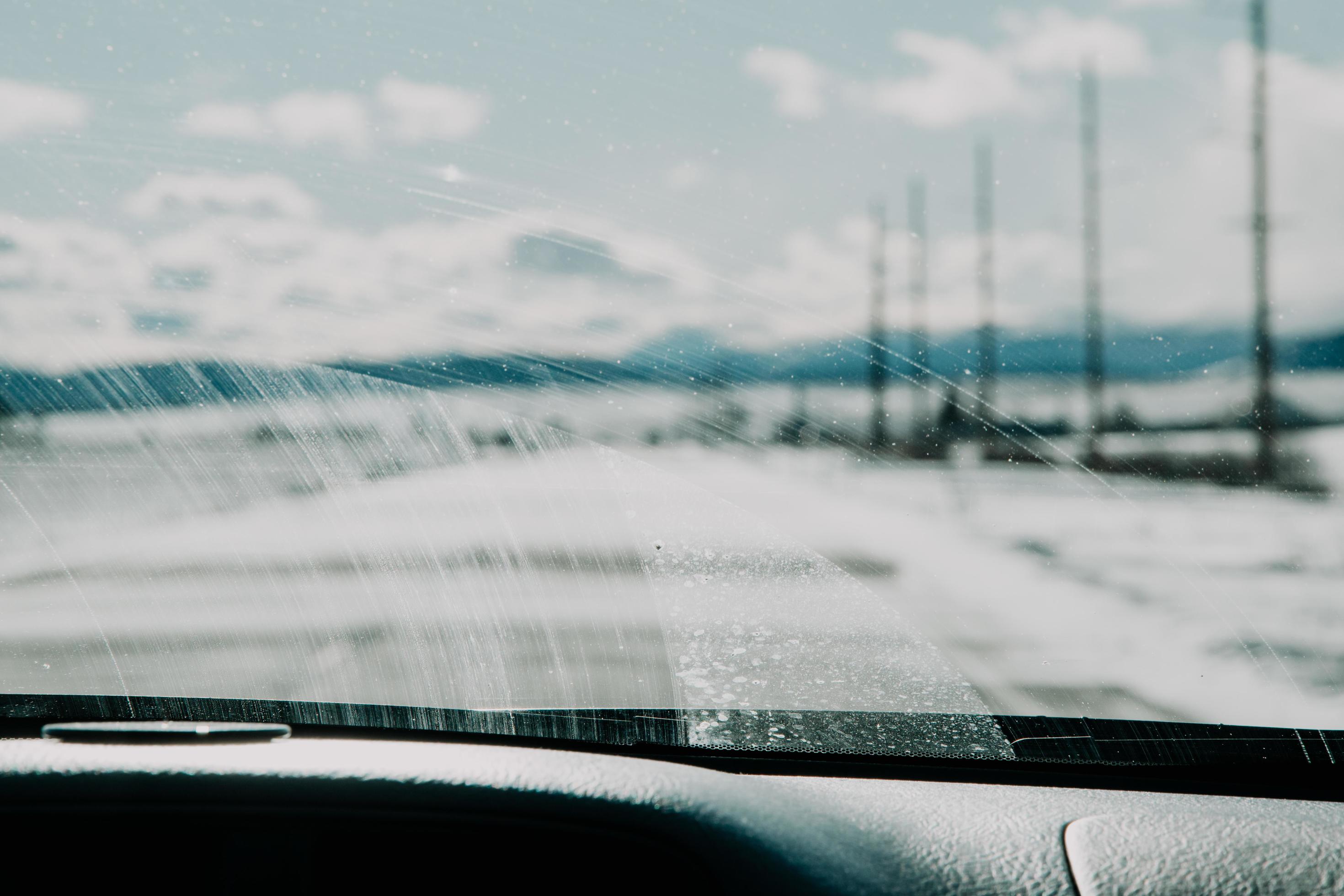 Water droplets on car windshield 1901321 Stock Photo at Vecteezy