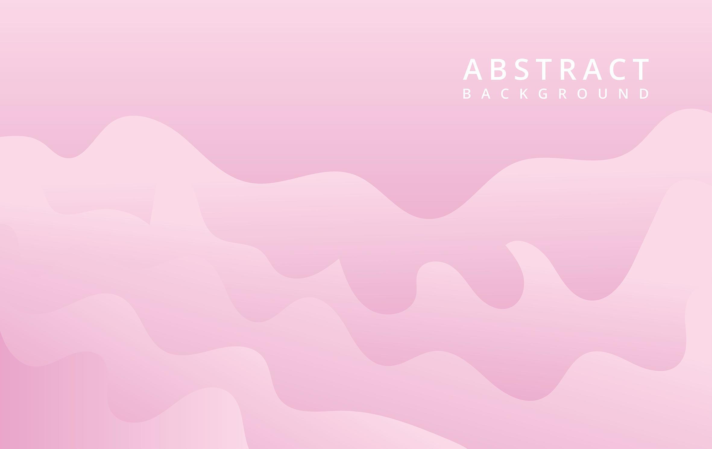 Pink background with abstract shapes vector design. 1906530 Vector Art ...