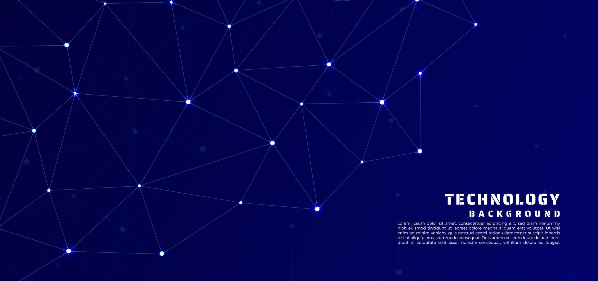 Technology line pattern design dot glow light. 1910908 Vector Art at ...