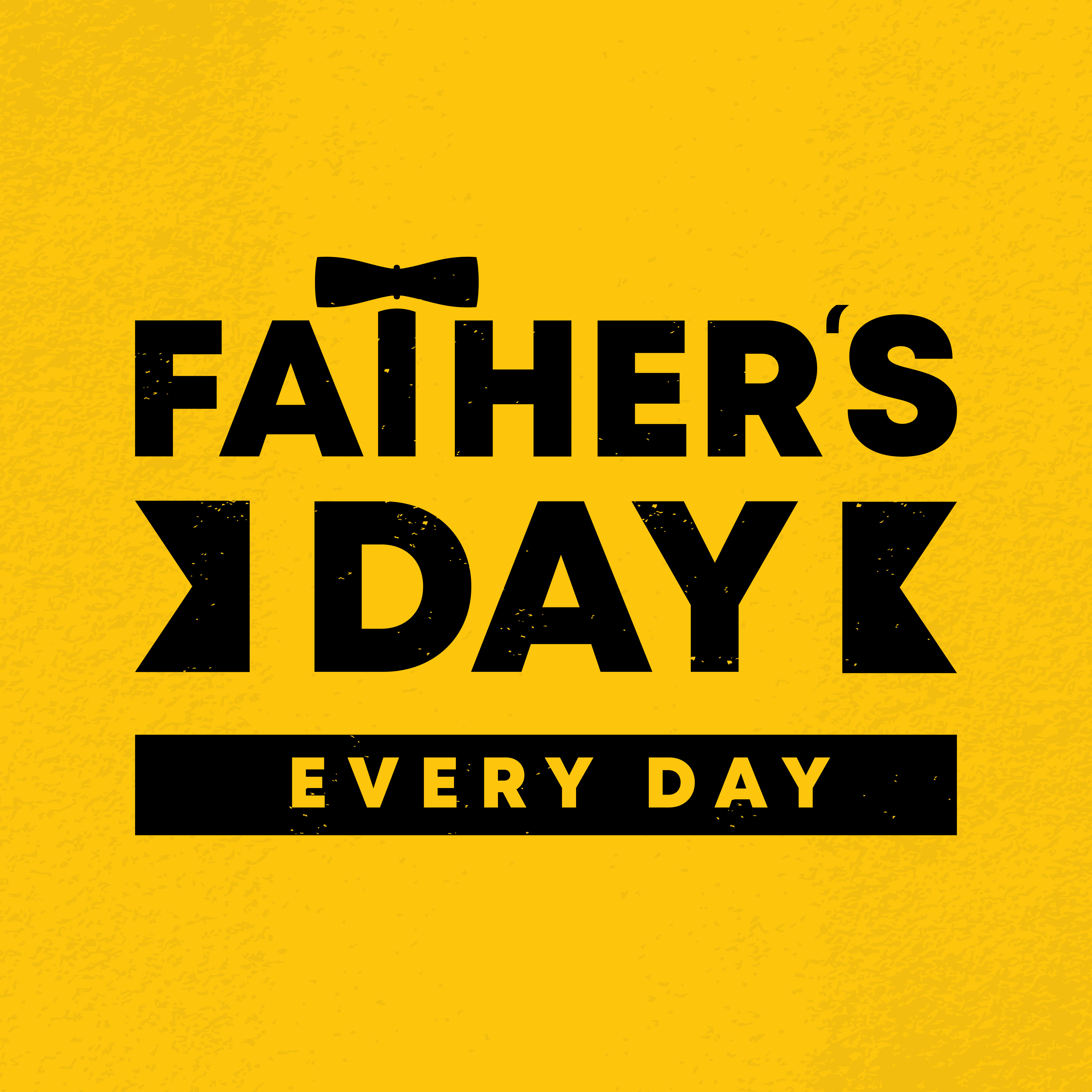 Happy Fathers Day Vector Illustration Celebration Banner Square Design Banner Greeting Vintage