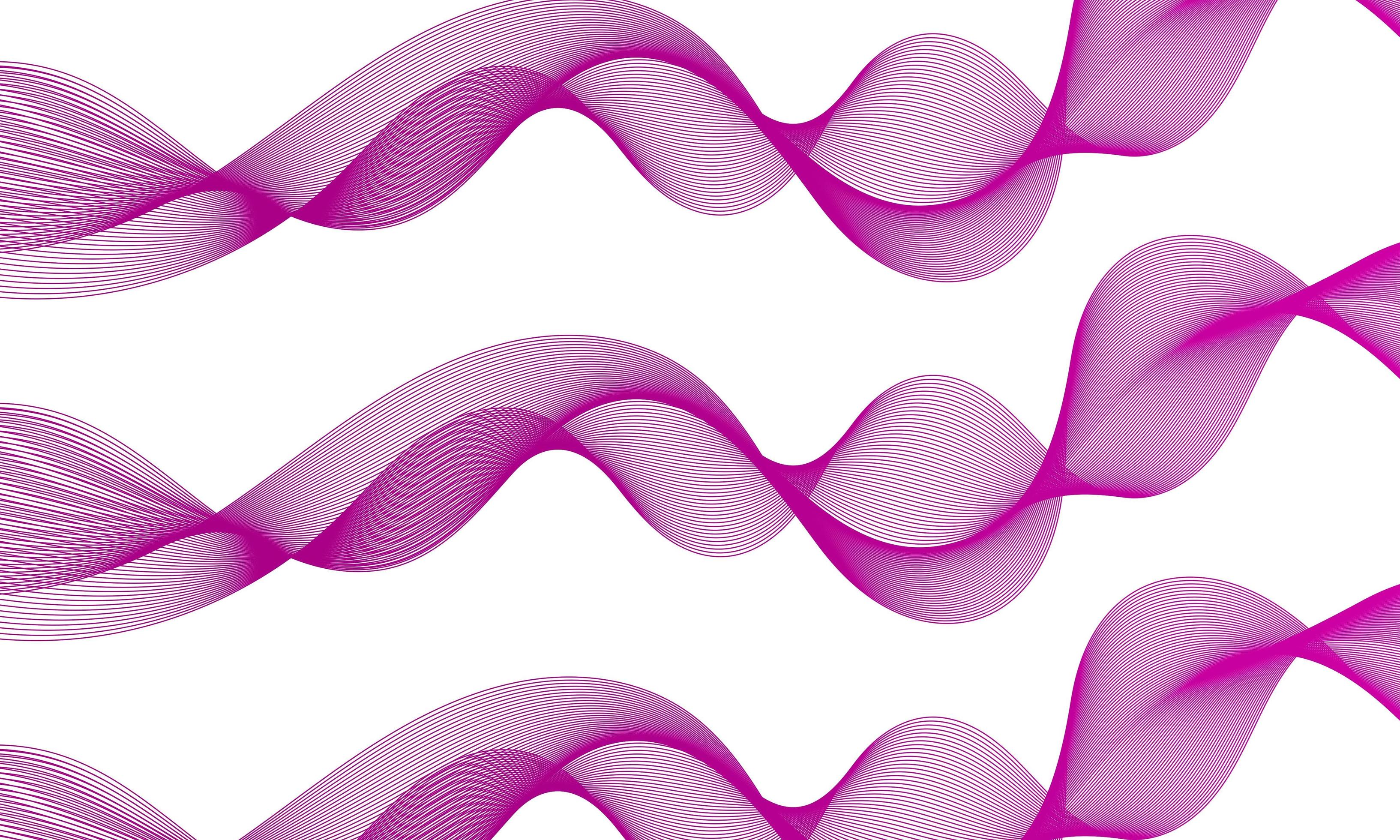 Abstract background vector with purple dynamic waves 1919618 Vector Art ...