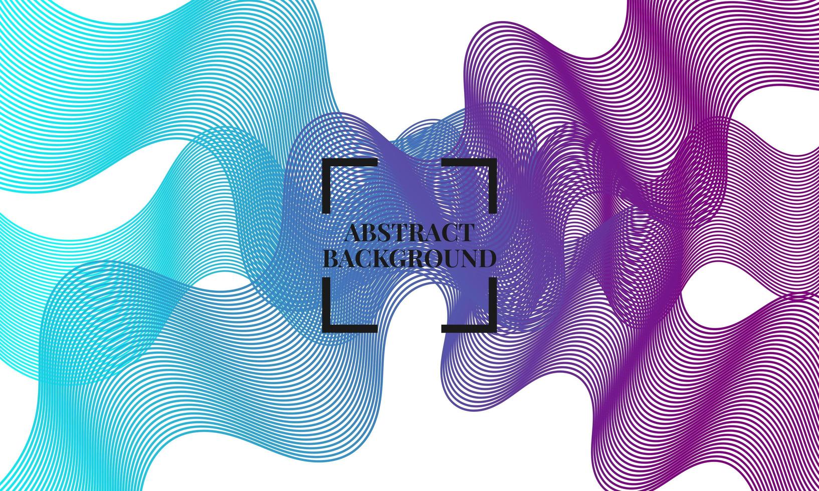 Abstract background vector with dynamic waves 1919690 Vector Art at ...