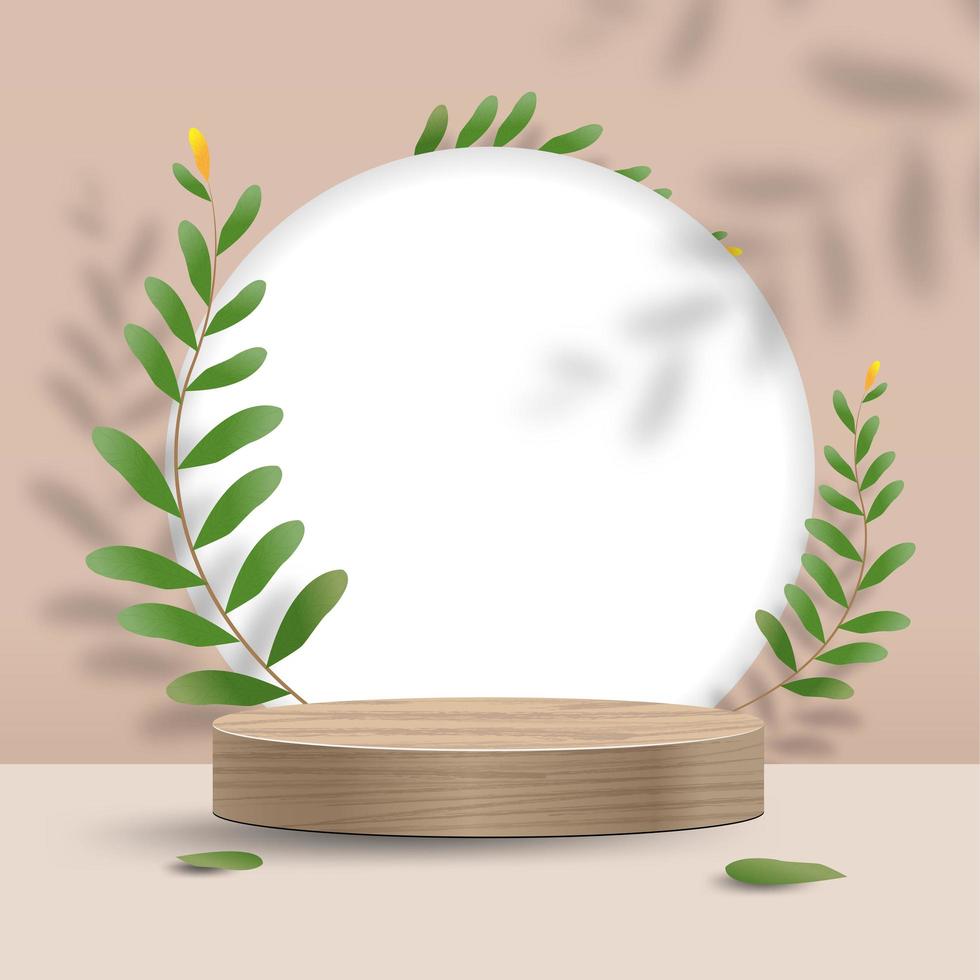 Abstract minimal mock-up with stand and leaves 1925544 Vector Art at ... Abstract minimal mock-up with stand and leaves 1925544 Vector Art at ...