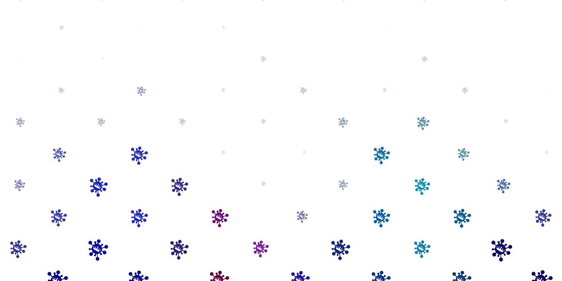 Light blue, red vector texture with disease symbols. 1930085 Vector Art ...