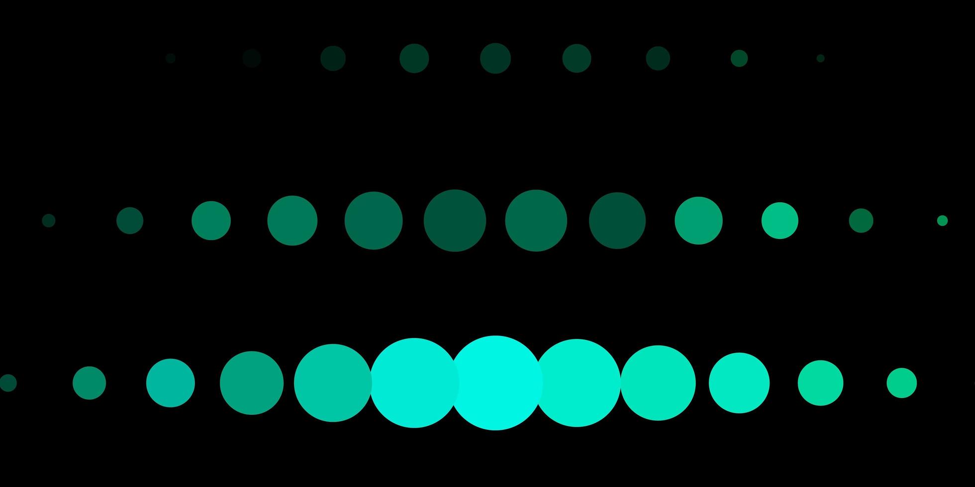 Dark Green Vector Template With Circles 1930098 Vector Art At Vecteezy