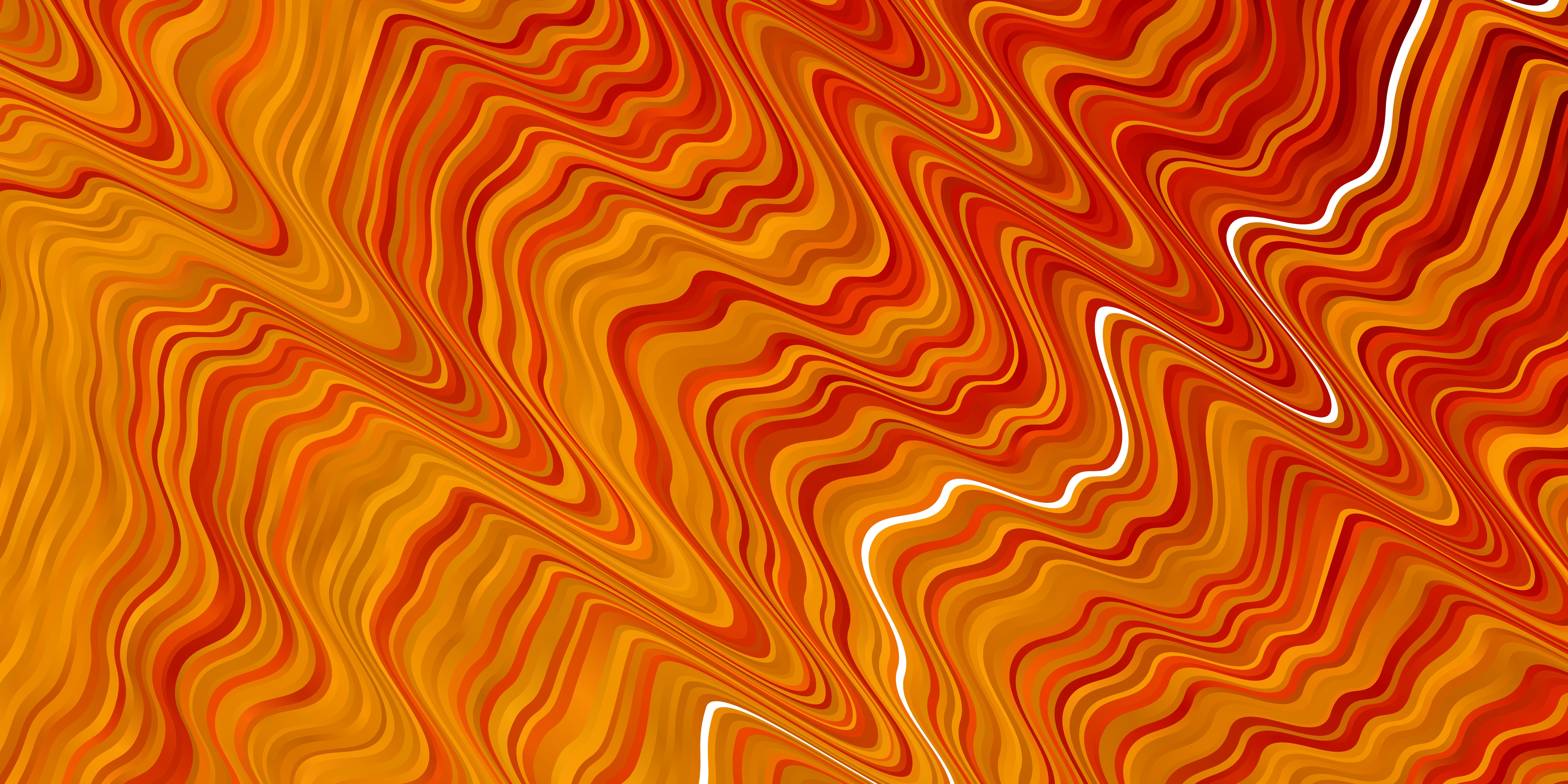 Light Orange Vector Texture With Wry Lines 1931128 Vector Art At Vecteezy