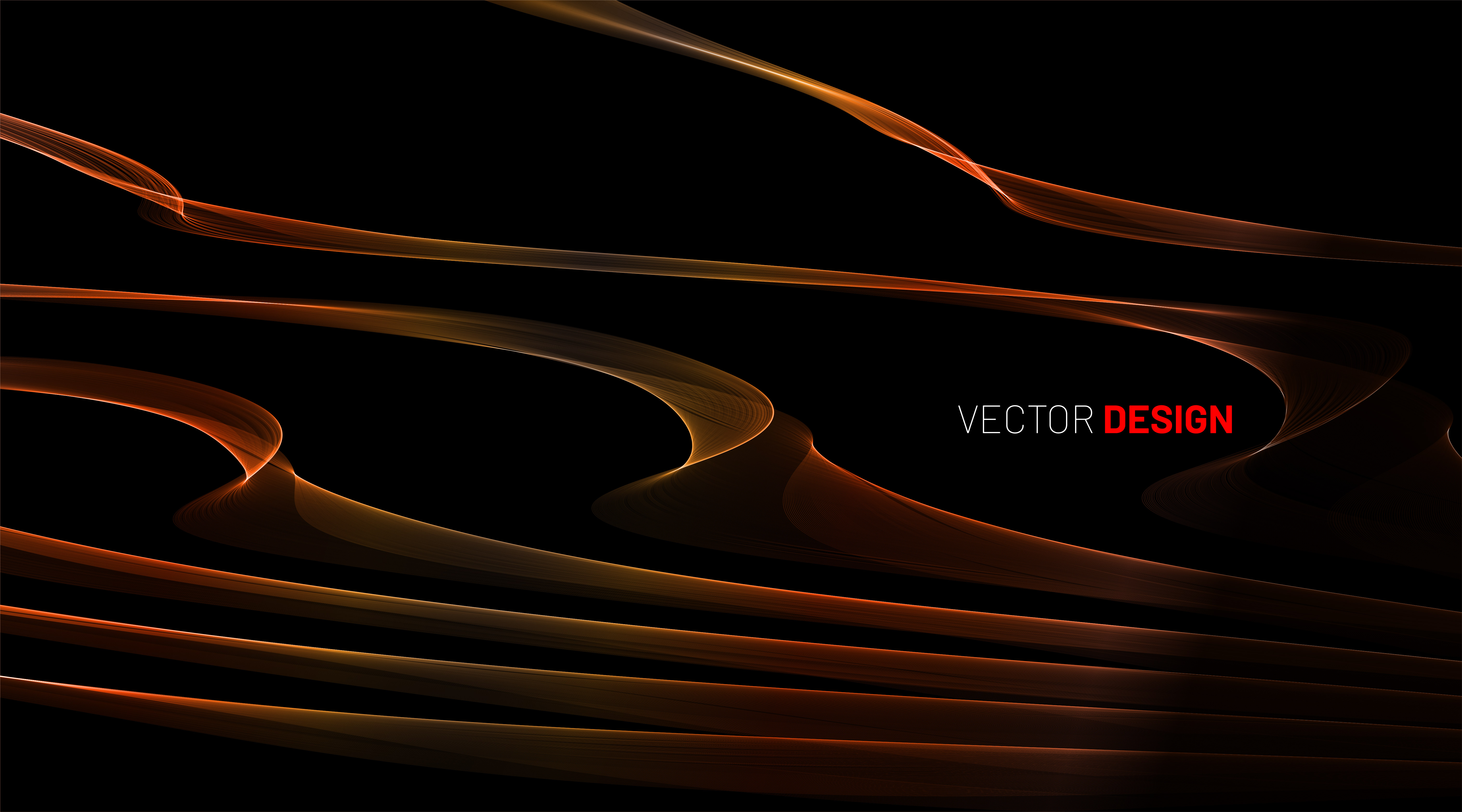 abstract vector background with smooth lines 1934893 Vector Art at Vecteezy