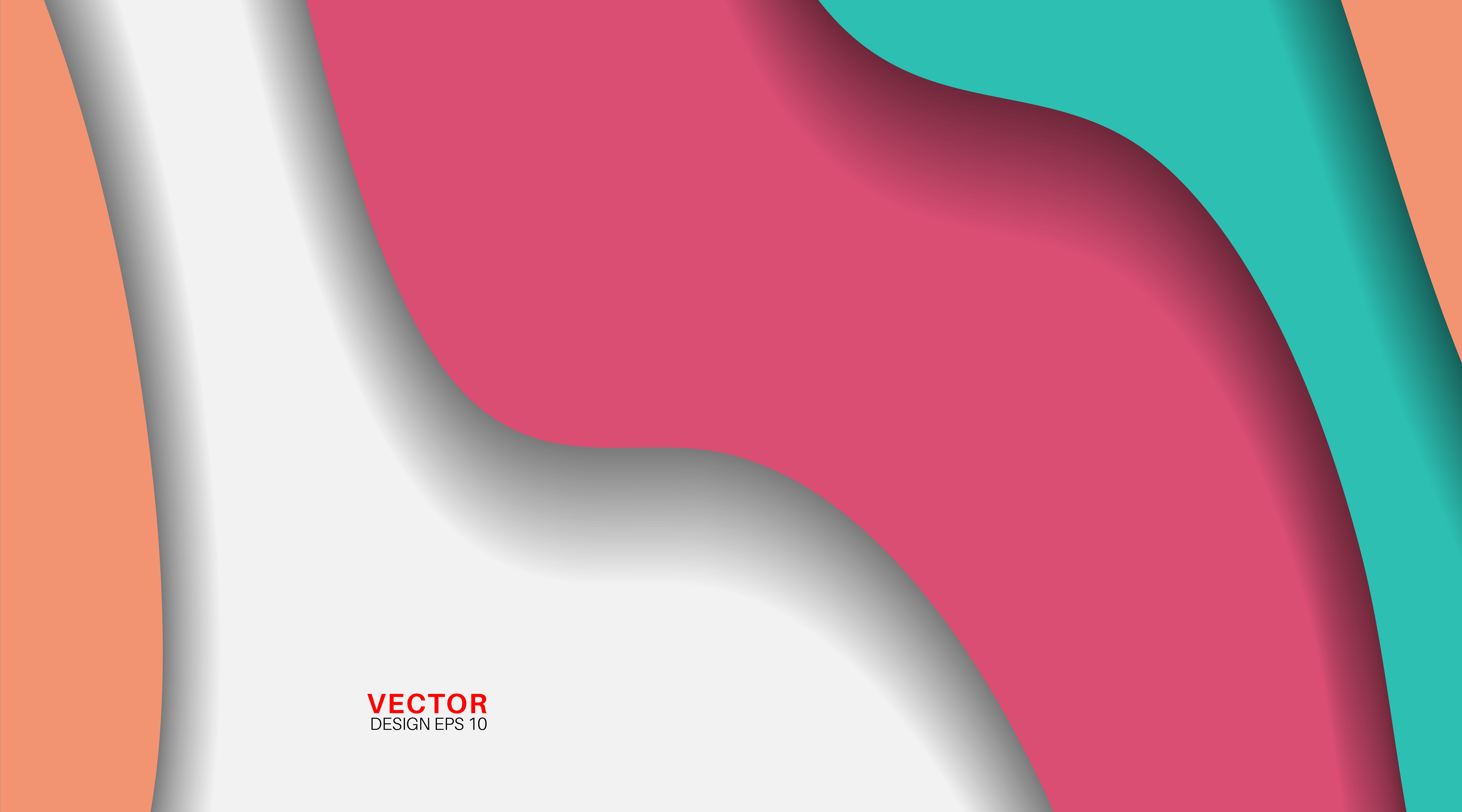 Vector background of abstract geometric shapes. Wave texture 1934896 ...