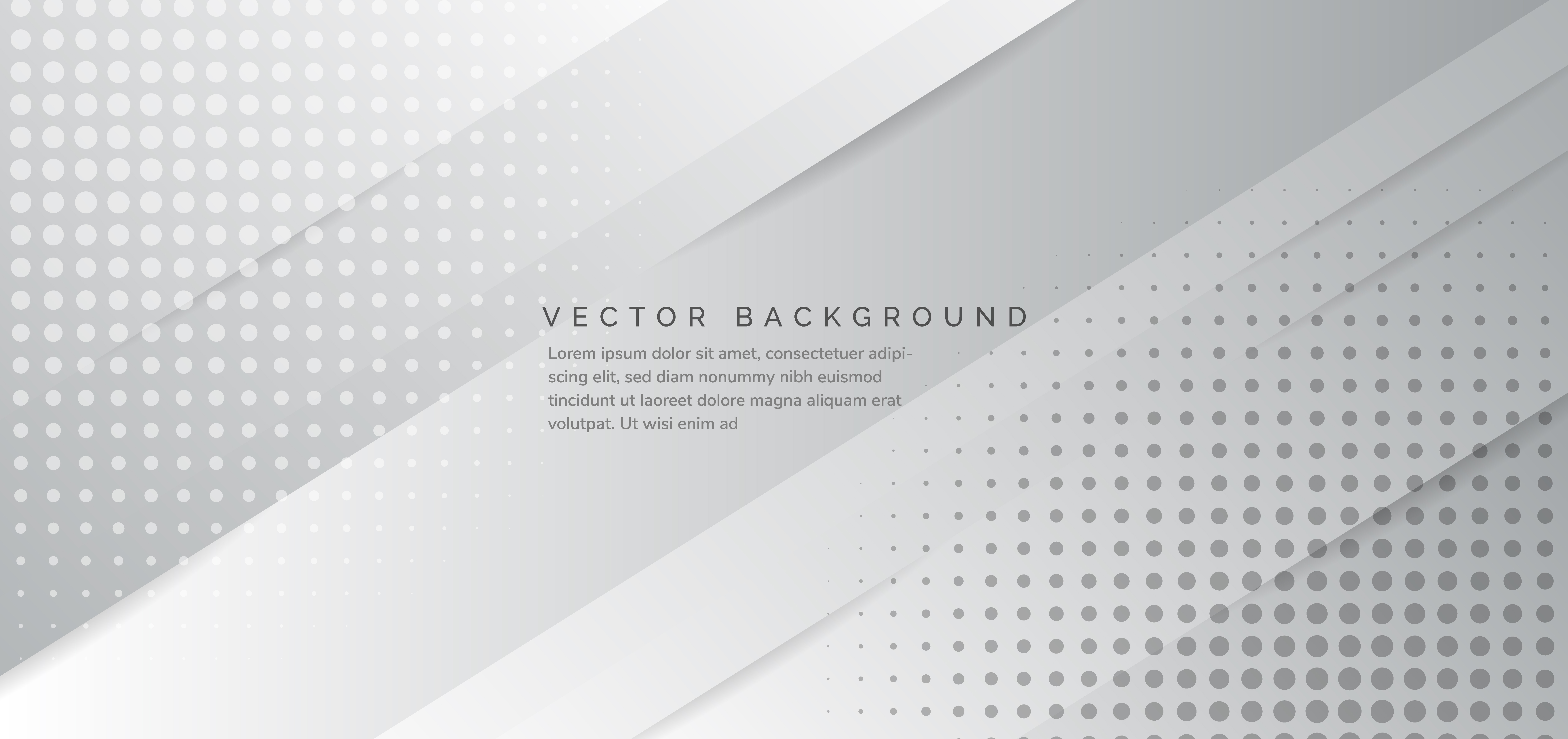 Abstract white and gray stripe line diagonal background with halftone ...