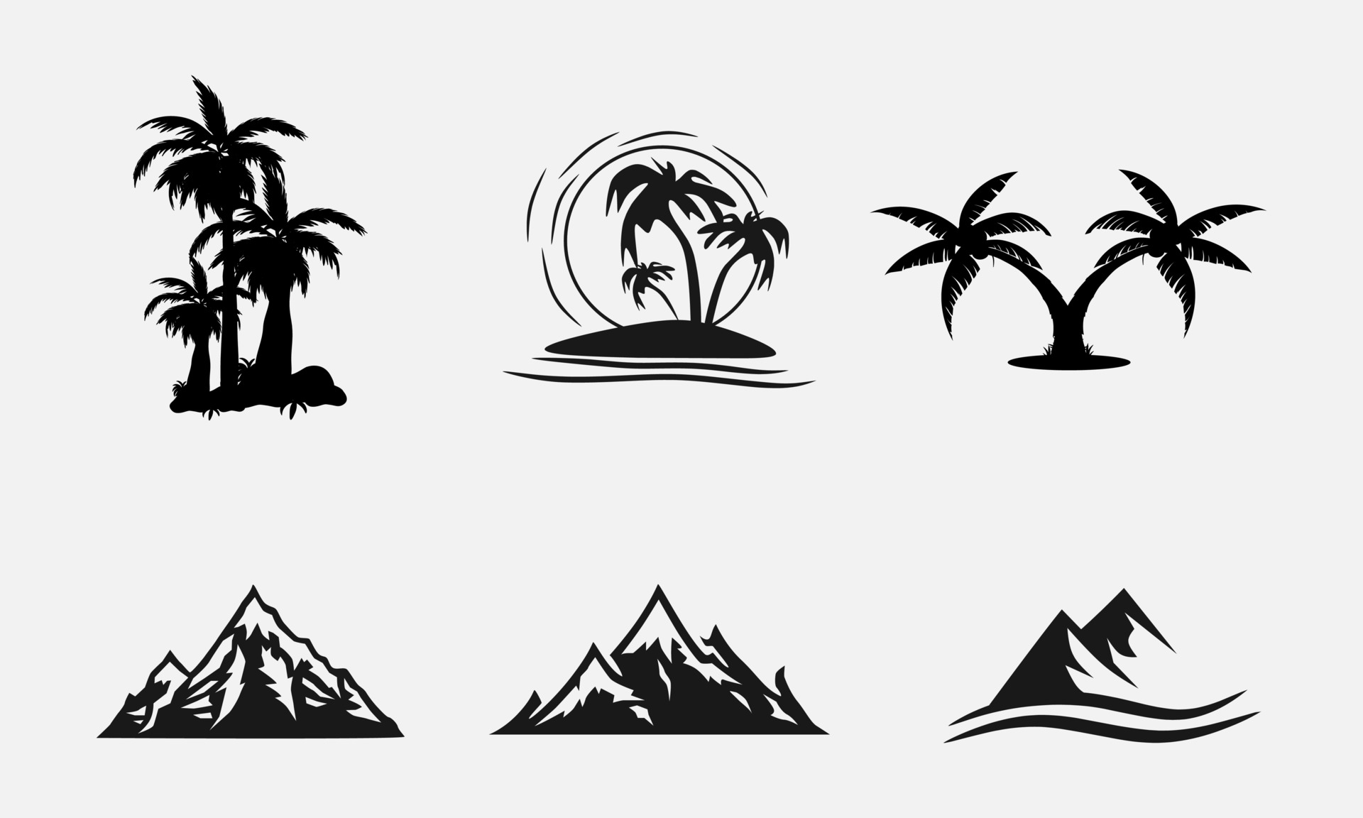 Beach Silhouette Vector Art, Icons, and Graphics for Free Download Beach Silhouette Vector Art, Icons, and Graphics for Free Download