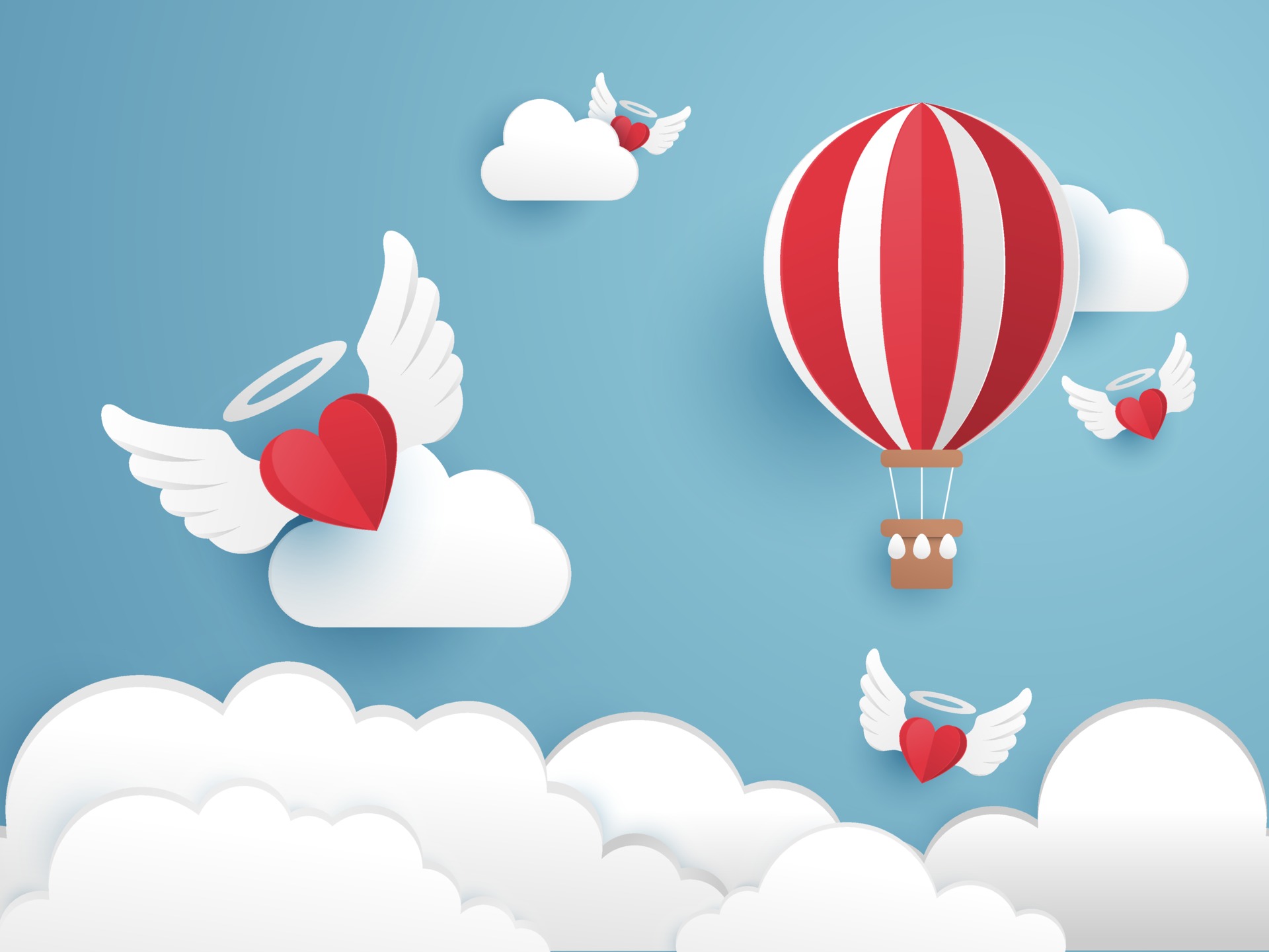 Valentine's day vector design, background 1937820 Vector Art at Vecteezy