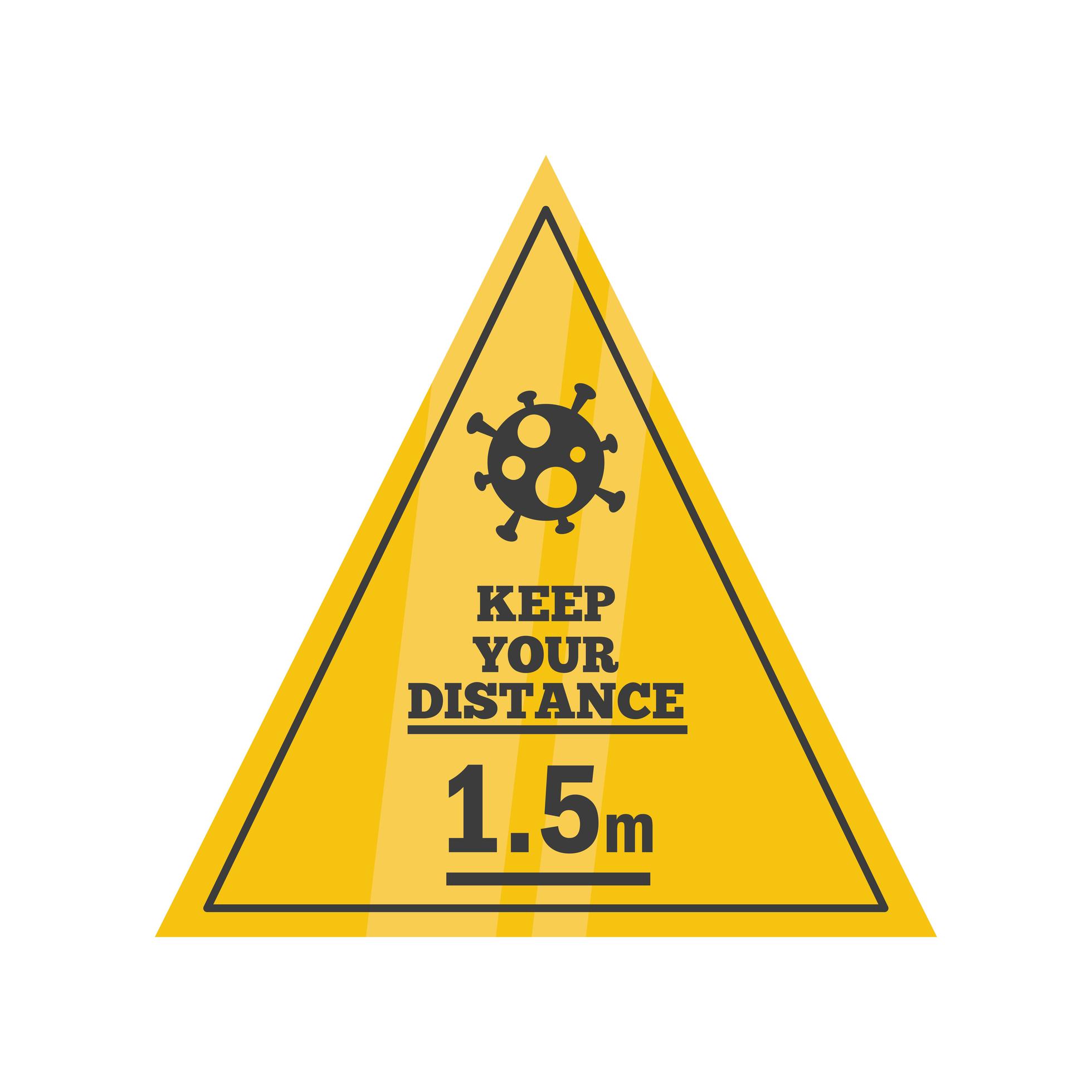 Keep Your Distance Of 1 5 Meters Warning Sign 1939620 Vector Art At keep-your-distance-of-1-5-meters-warning-sign-1939620-vector-art-at