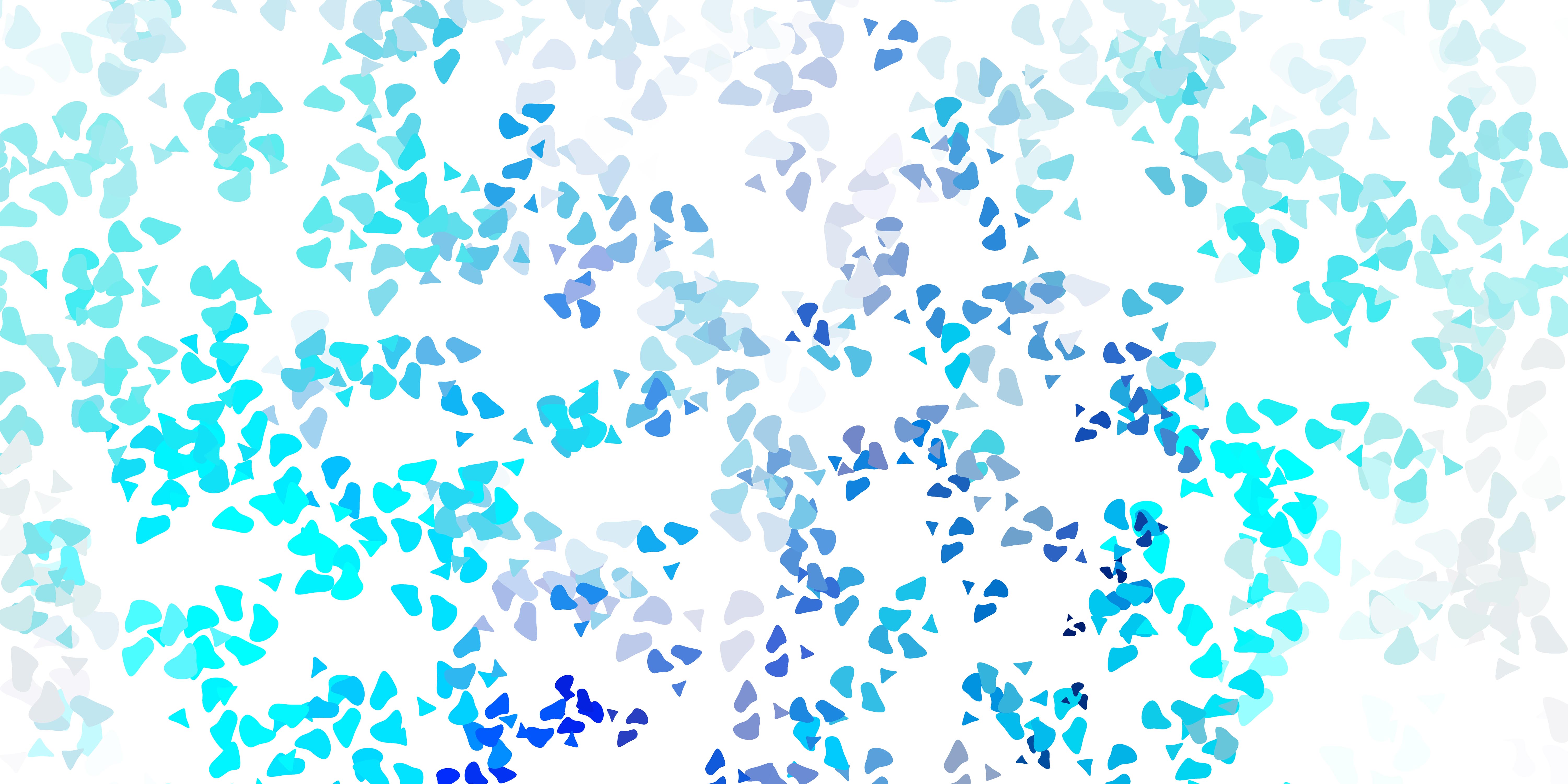 Light blue vector pattern with abstract shapes. 1940113 Vector Art at ...