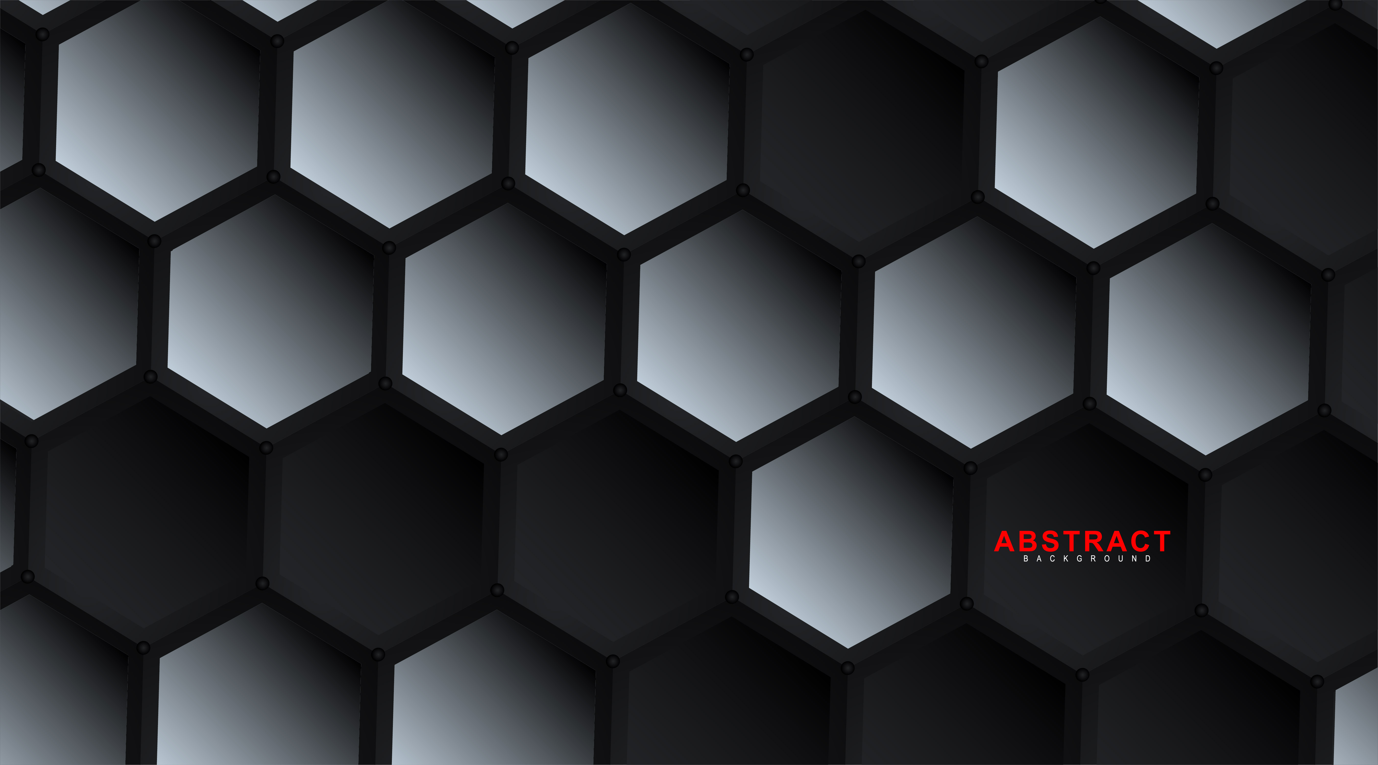 Abstract Vector Hexagonal Geometry Background 1943870 Vector Art At