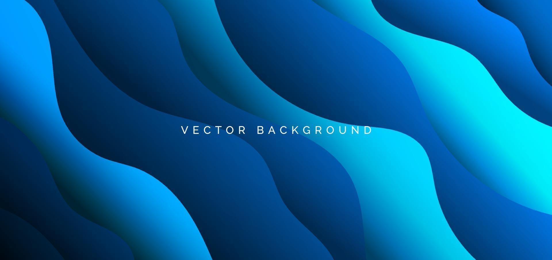 Abstract blue waves background. 1946572 Vector Art at Vecteezy