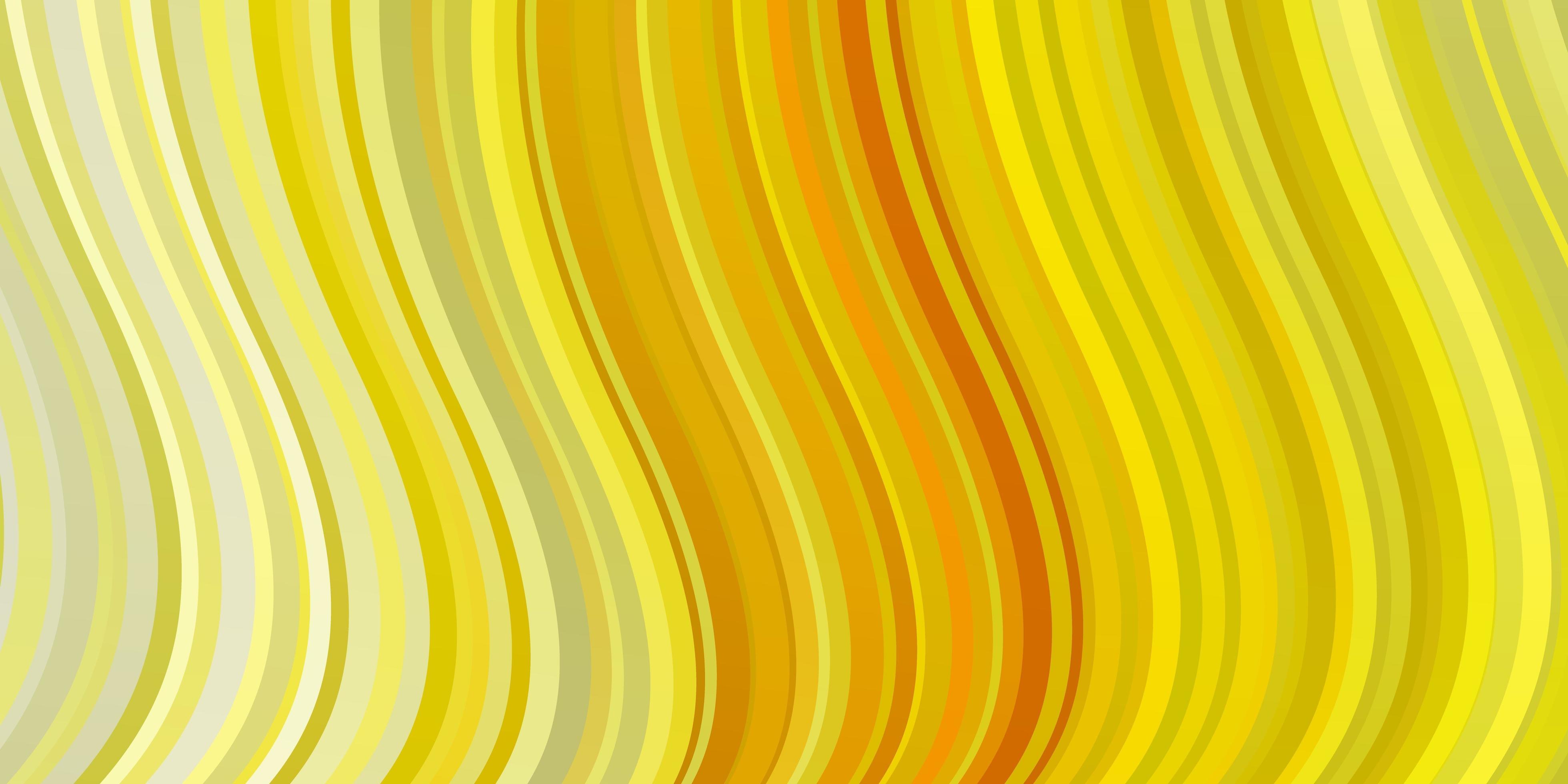 Light Orange Vector Pattern With Curved Lines 1949577 Vector Art At Vecteezy