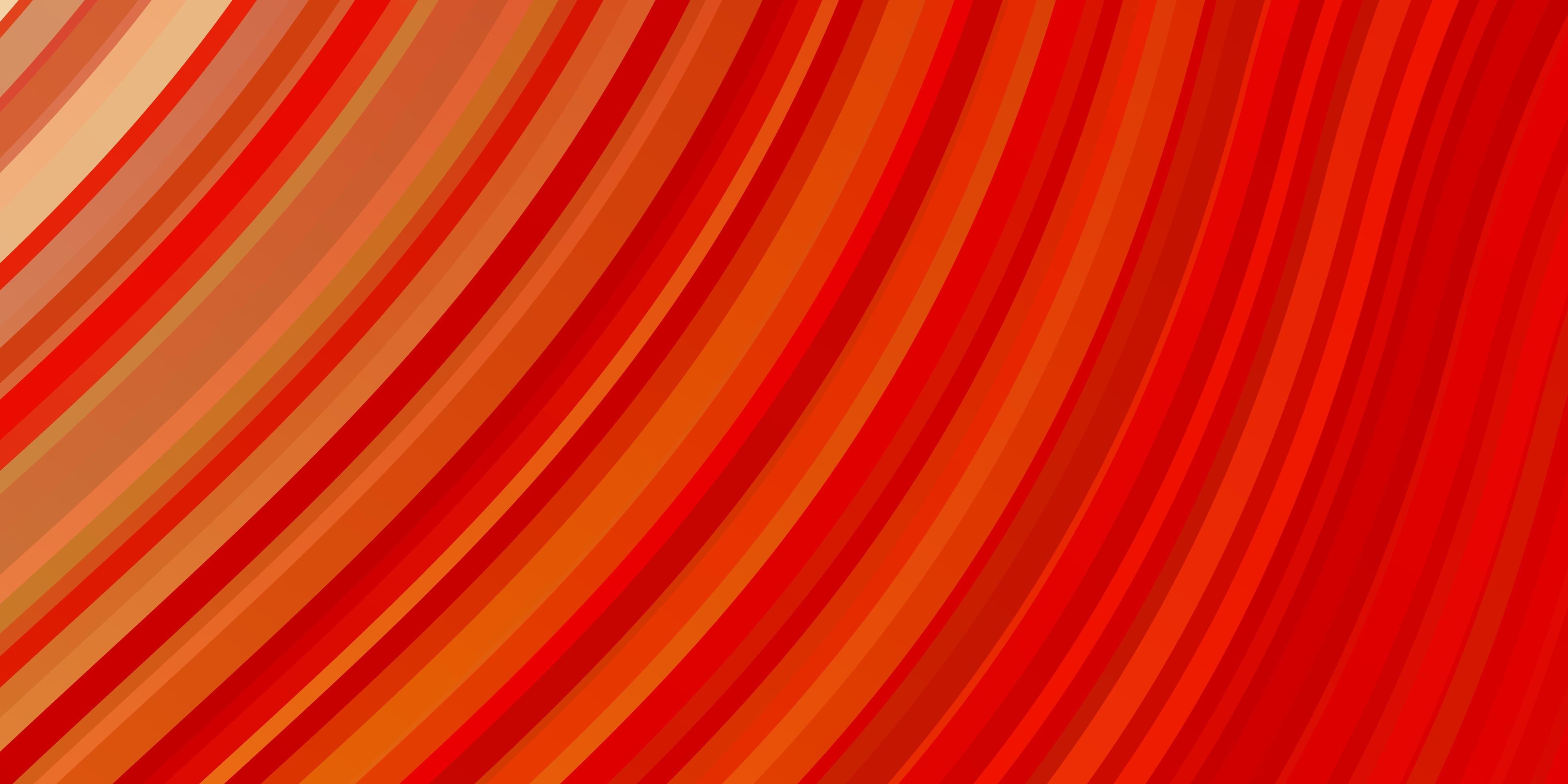 Light Orange Vector Pattern With Curved Lines 1949672 Vector Art At Vecteezy