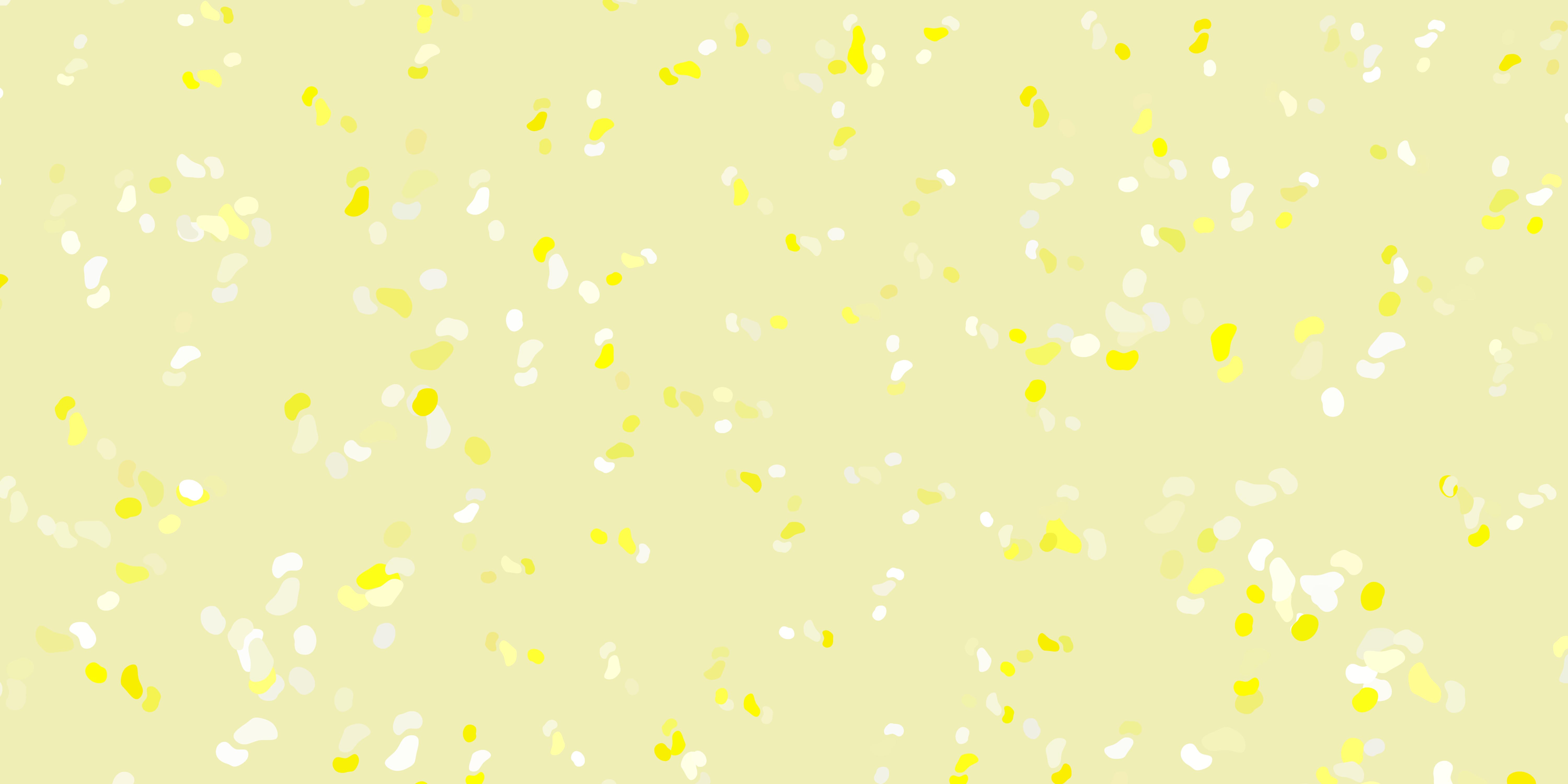 Light Yellow Vector Background With Random Forms 1949679 Vector Art At Vecteezy