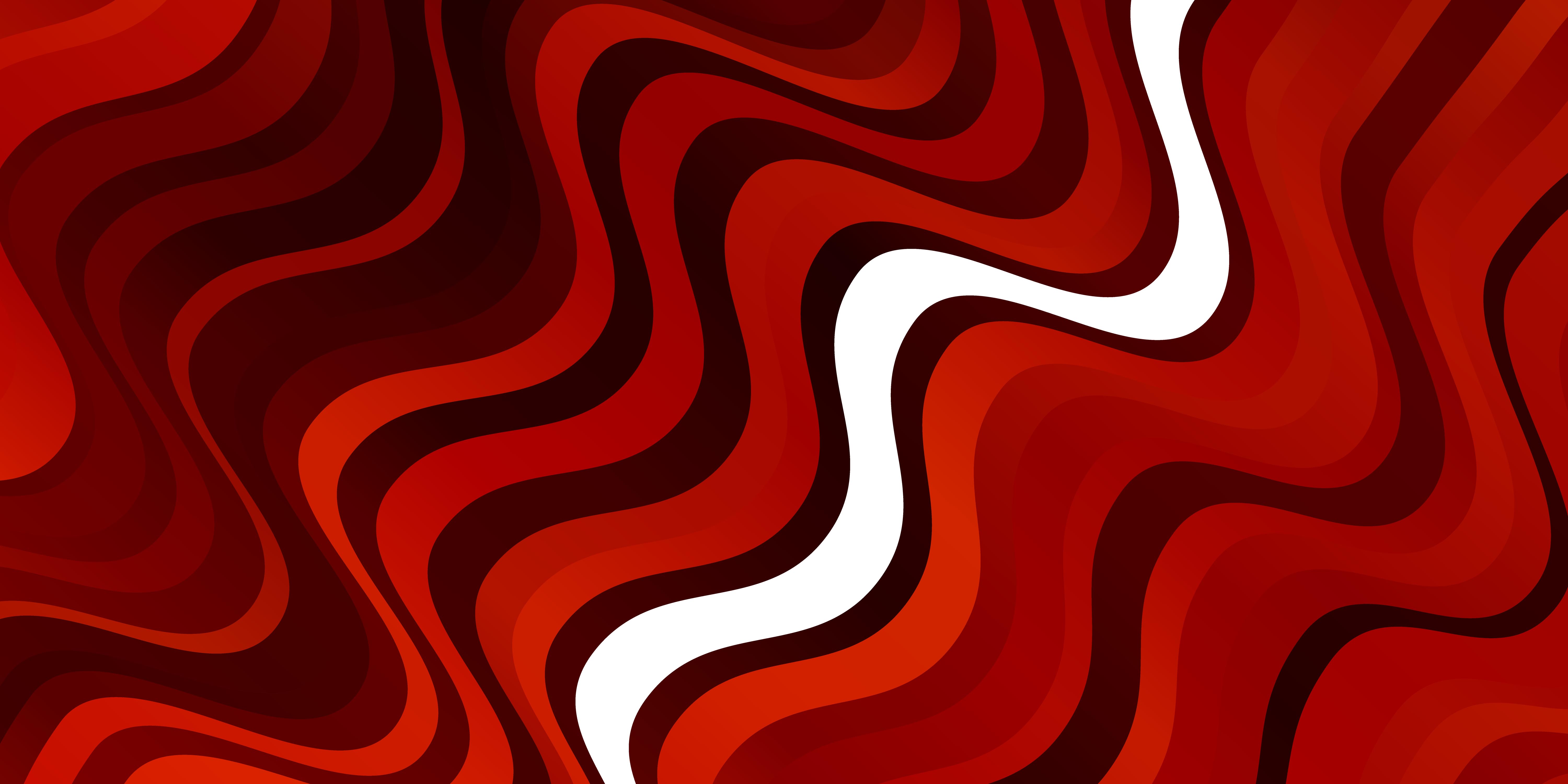 Light Orange Vector Pattern With Curved Lines 1949841 Vector Art At Vecteezy