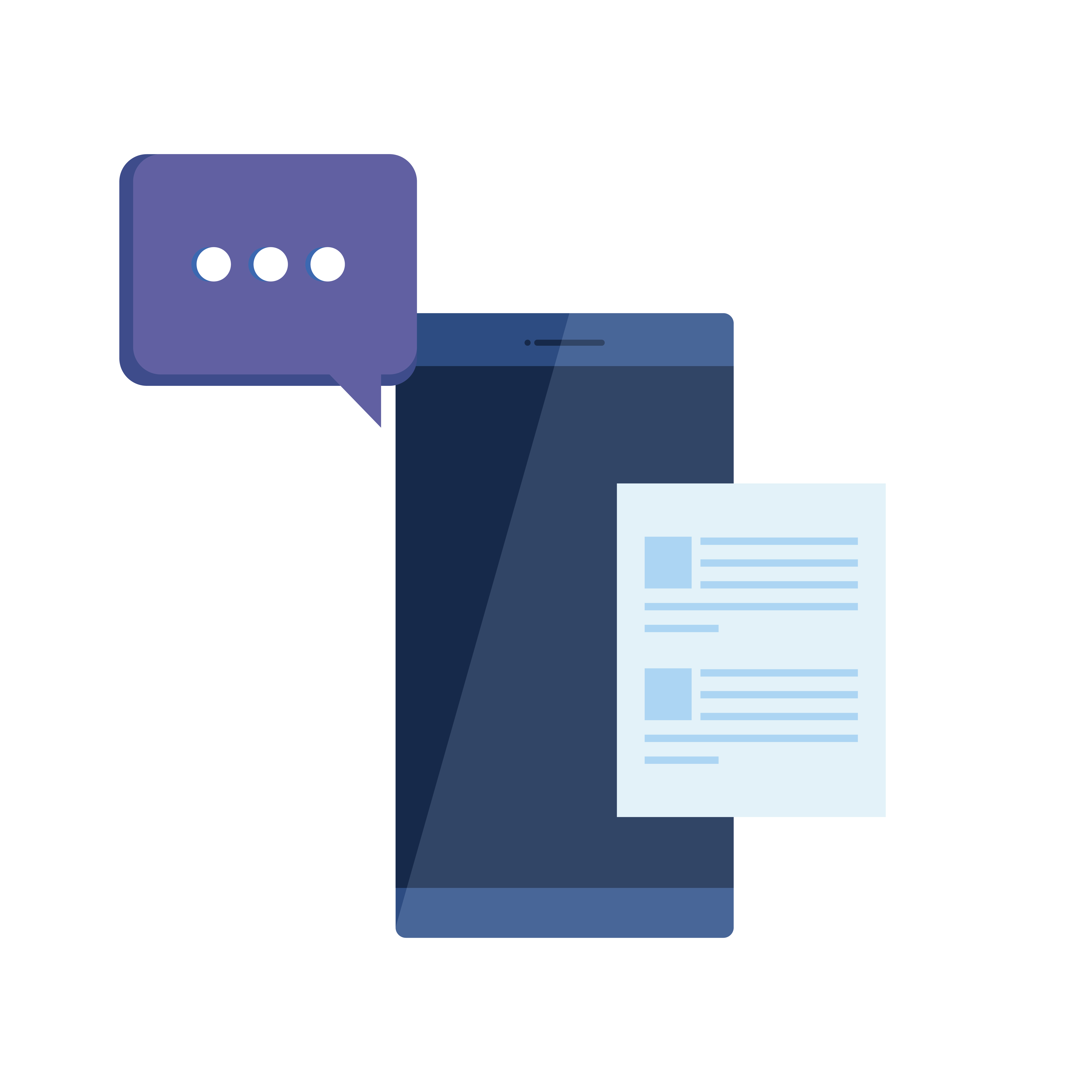 smartphone device with speech bubbles 1951765 Vector Art at Vecteezy