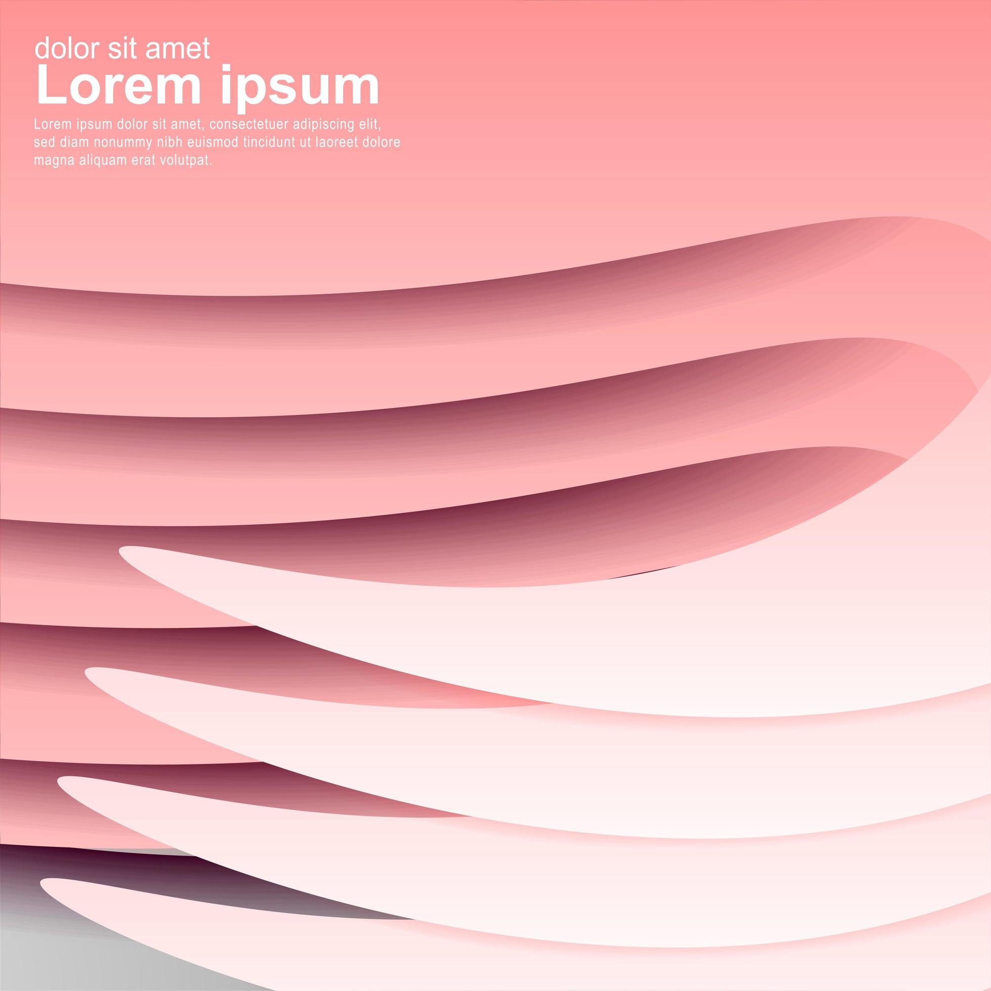 Pink wave abstract background. 1952914 Vector Art at Vecteezy