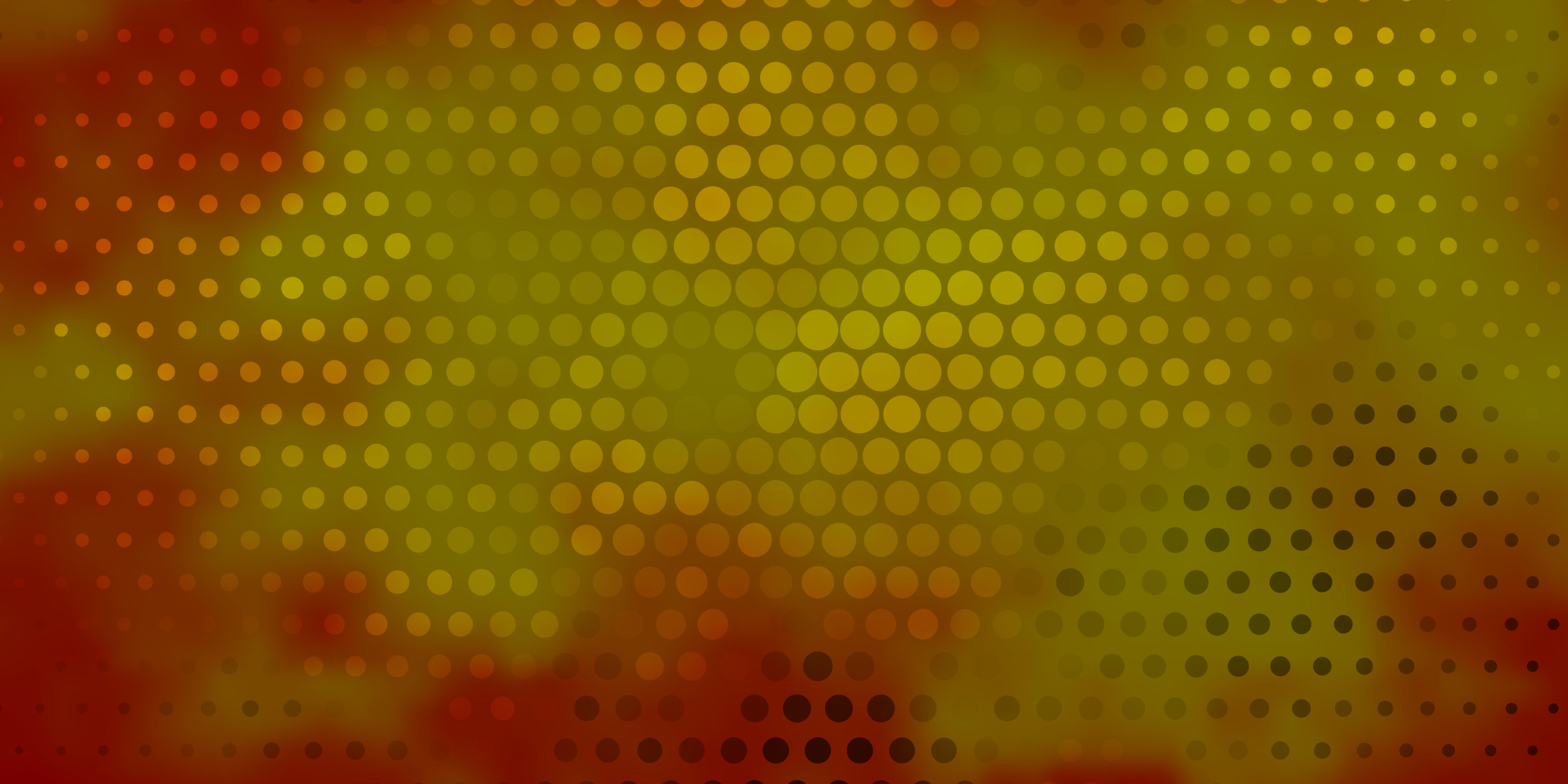 Light Orange Vector Layout With Circle Shapes 1958346 Vector Art At